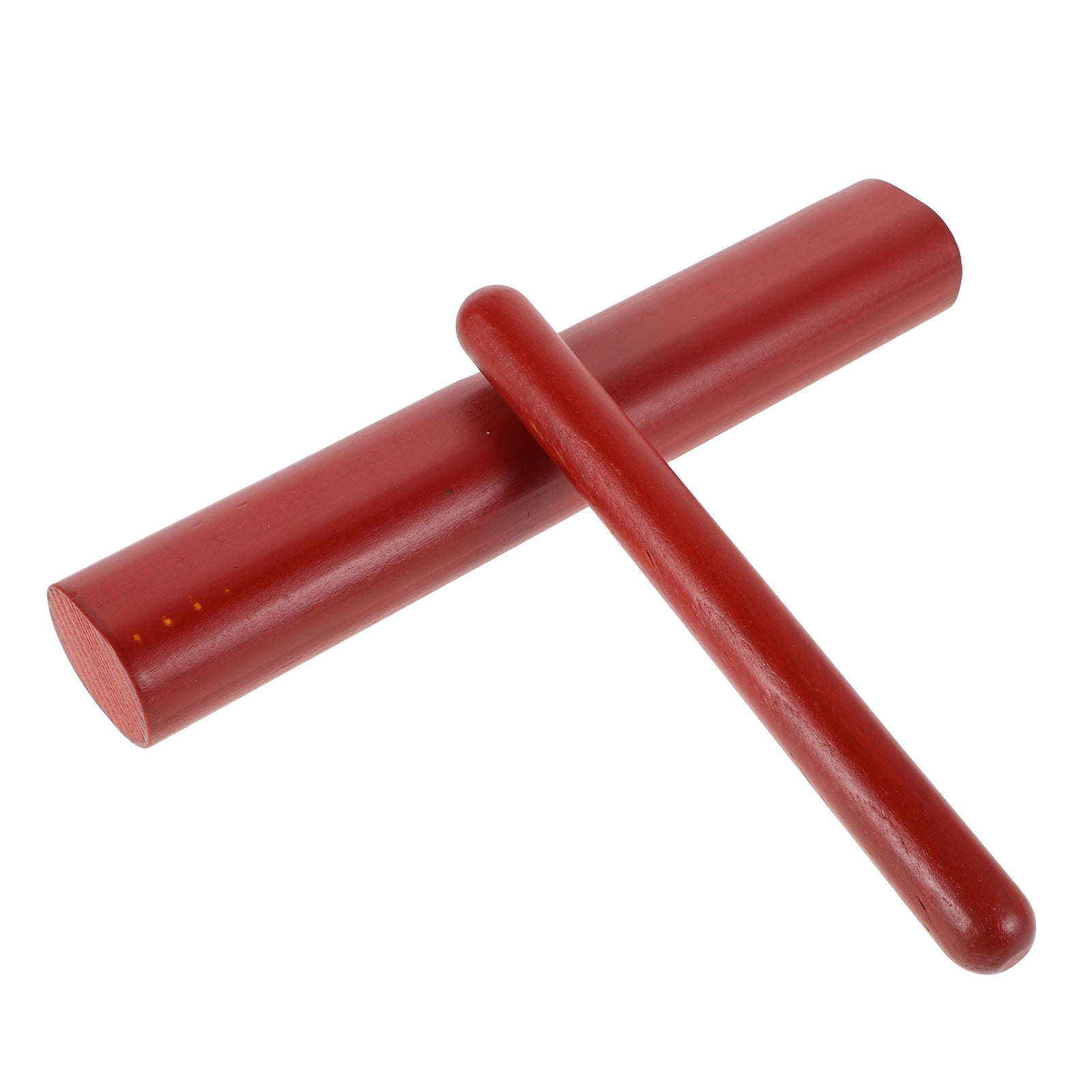 Raindrops 1 Pair High-Pitched Wood Imitation Orff Percussion Instrument ...