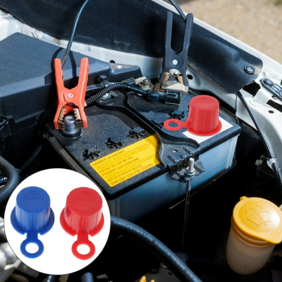 Battery Post Covers for Auto and Marine Vehicles in Various Colors