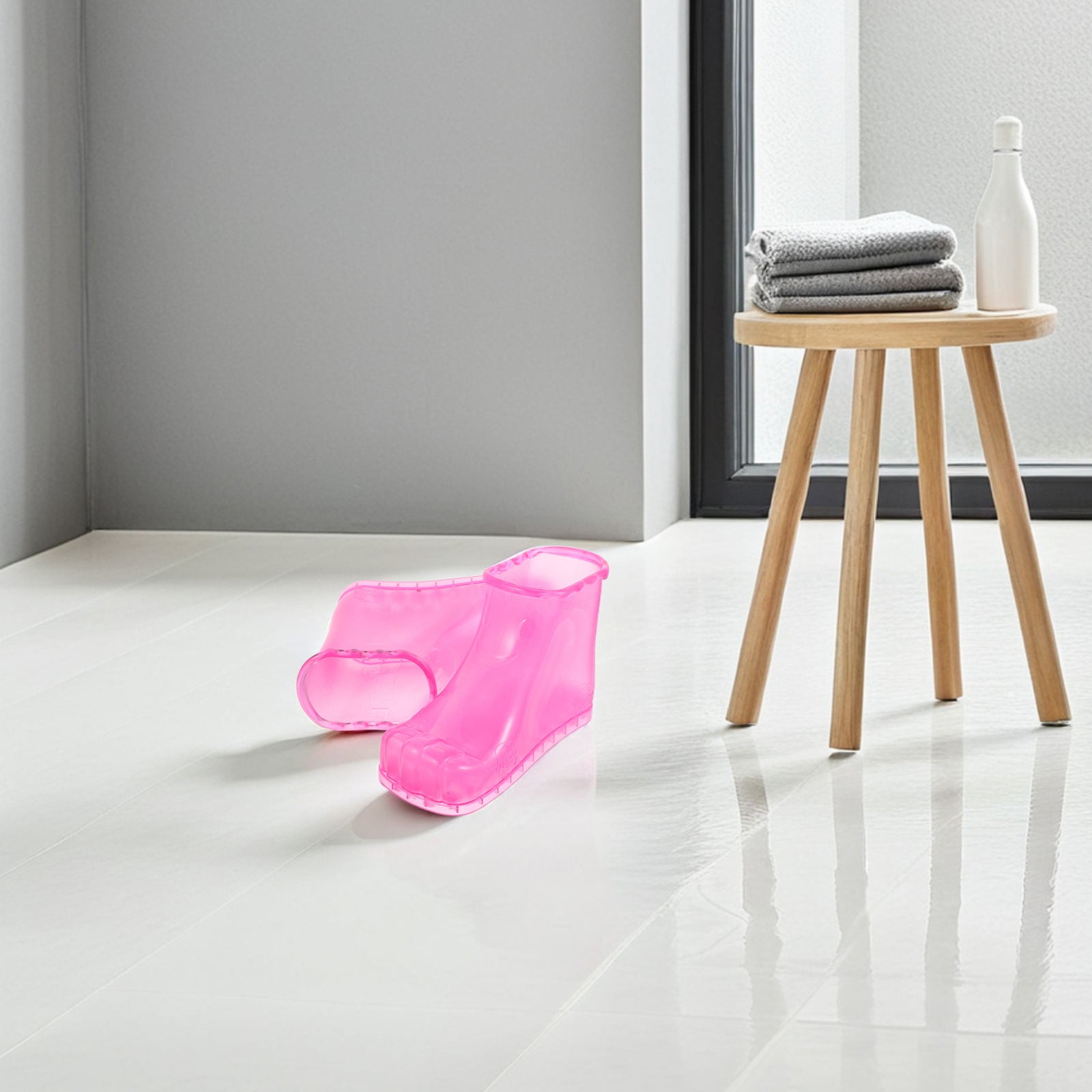 Raindrops 1 Pair Massage Foot Bath Shoes Foot Soaking Bath Basin ...