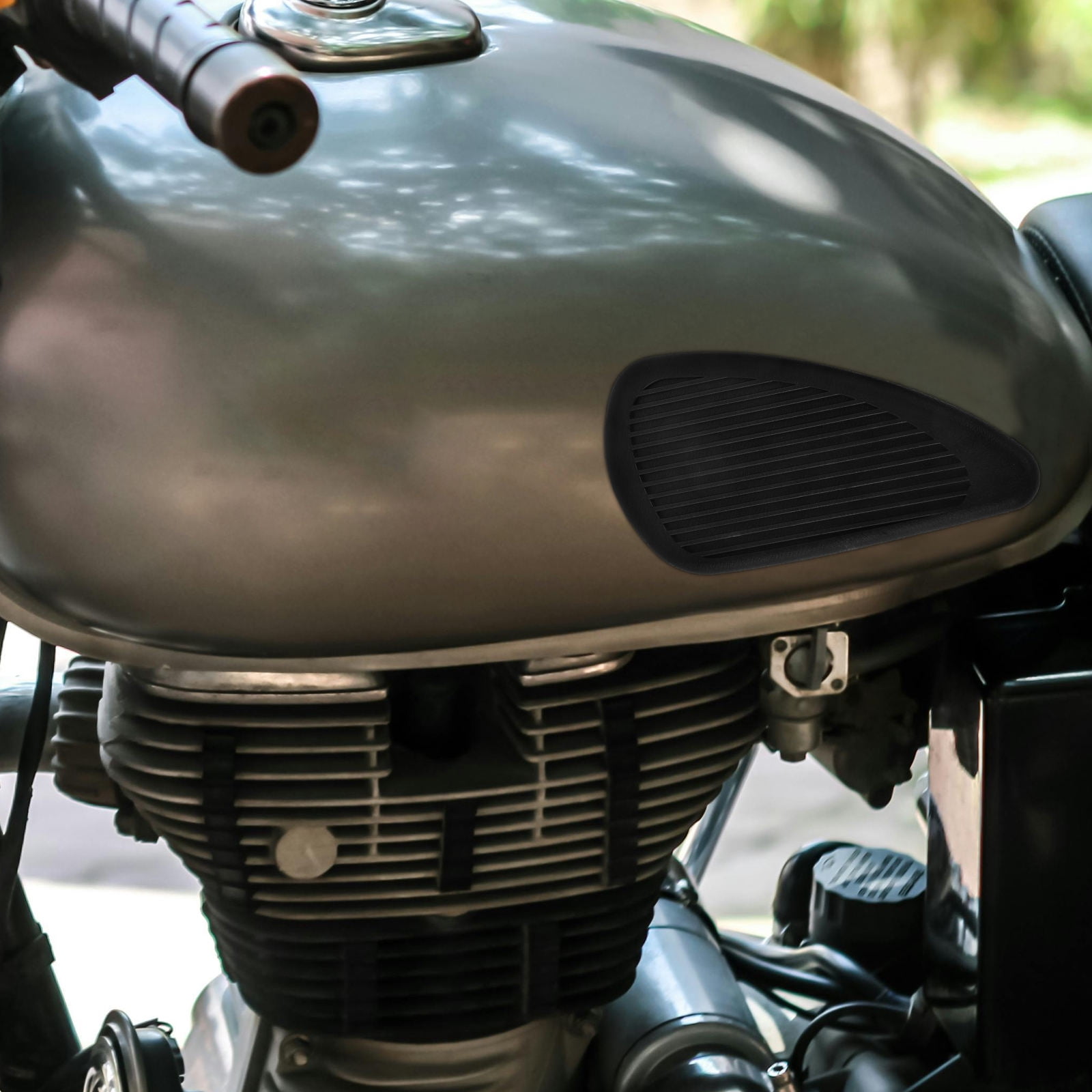 Raindrops 1 Pair Of Motorcycle Tank Cover Sticker Motorcycle Tank Pad ...