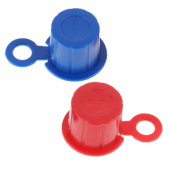 Battery Post Covers for Auto and Marine Vehicles in Various Colors