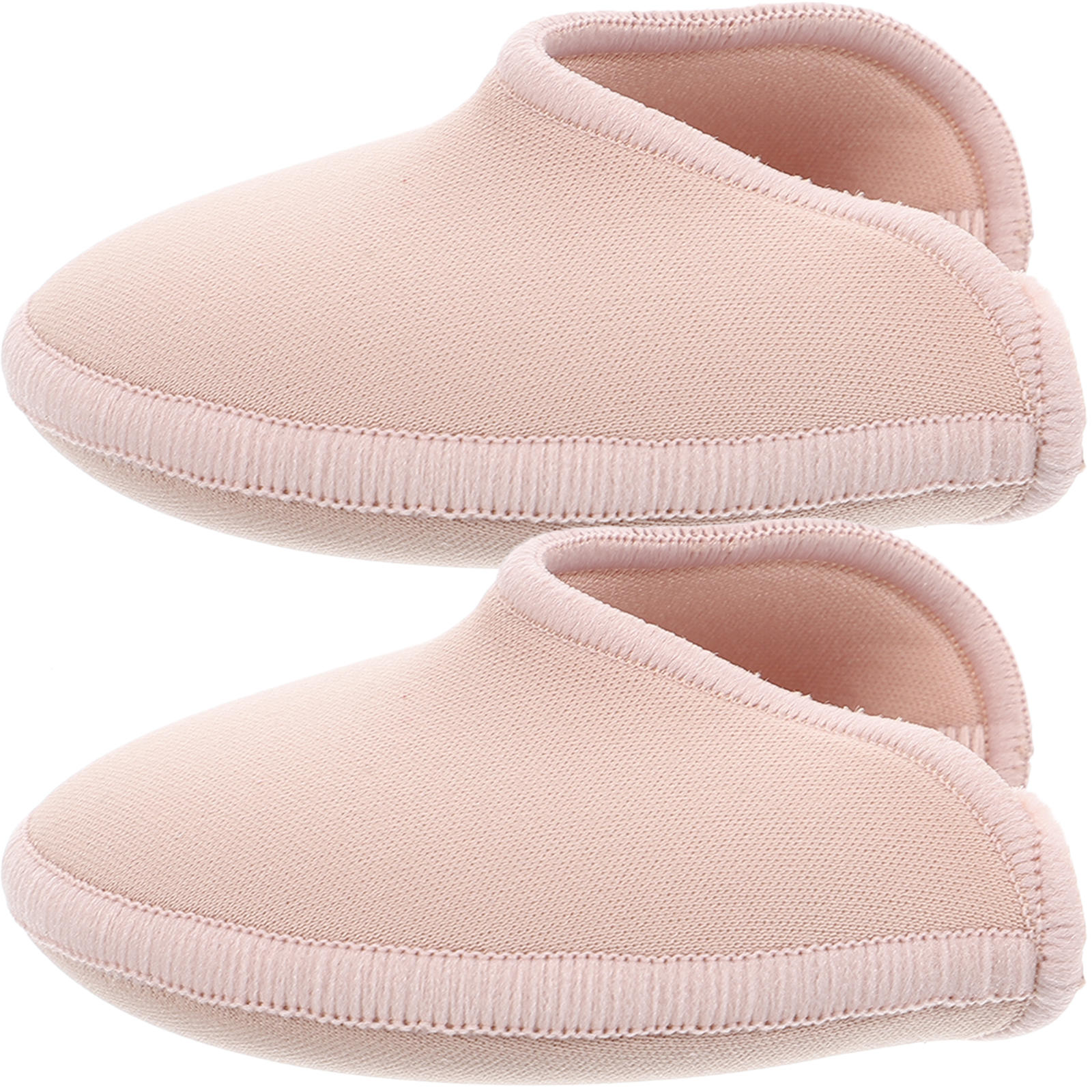 Raindrops 1 Pair Pink Knitted Fabric Toe Wrapped Protector for Ballet ...