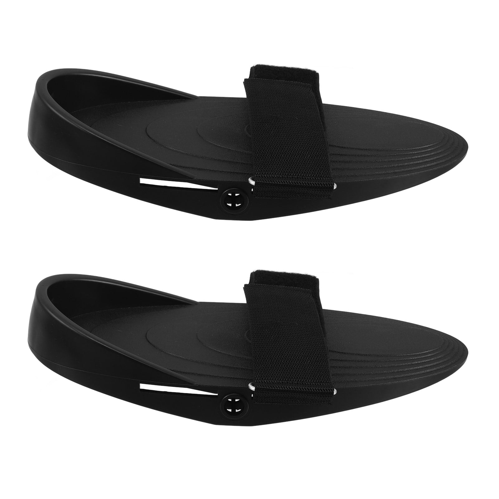 1 Pair Rowing Machine Foot Pedals with Straps for Equipment Replacement ...