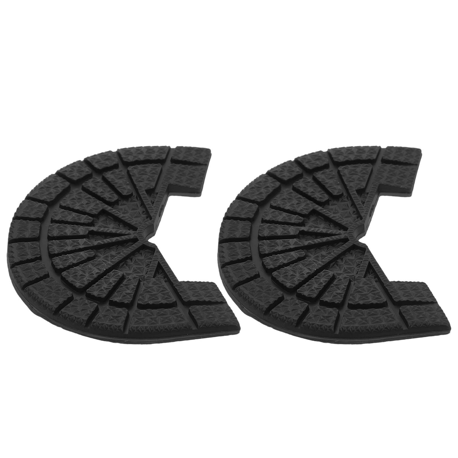 NIAIZEK Black Rubber Anti- Heel Pads for Shoe Repair, Sole Protectors ...