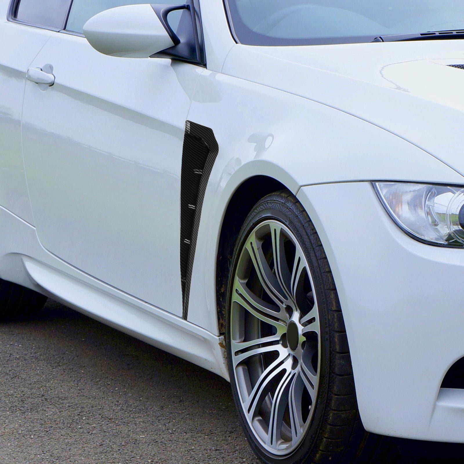 Raindrops 1 Pair Side Air Vent for Car Exterior Decorations Car Side ...