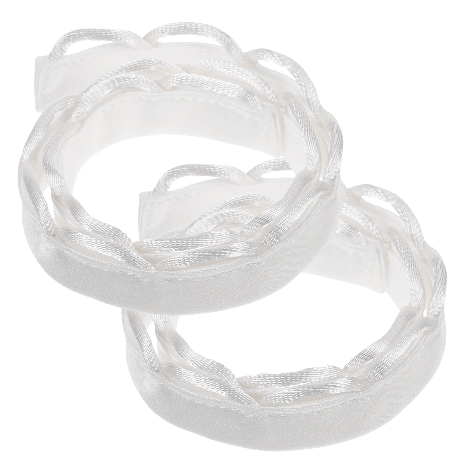 Raindrops Dress Lacing Straps Cloth White 1 Pair - Walmart.com