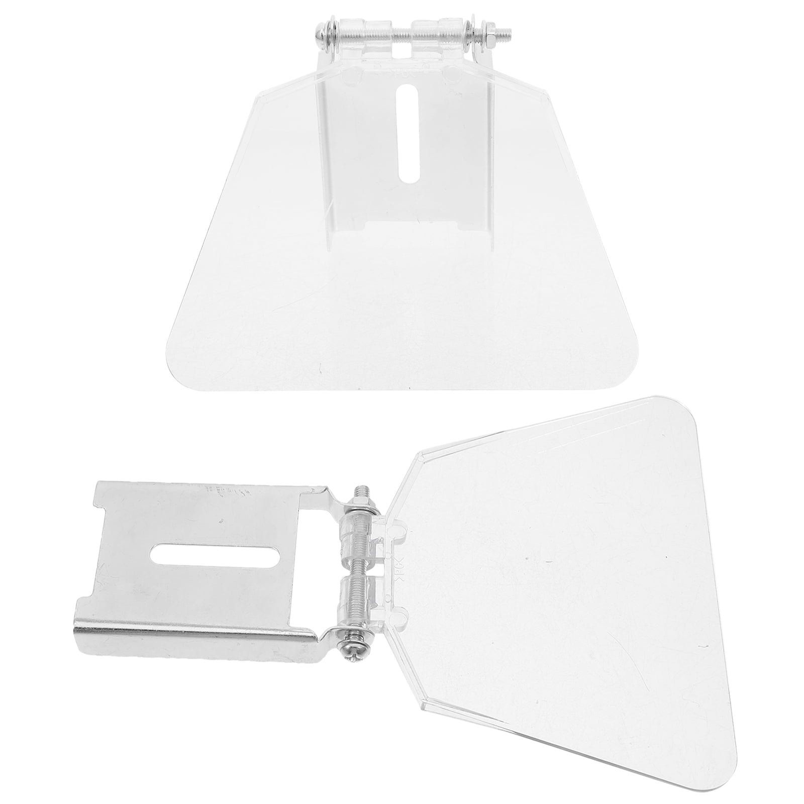 Raindrops 1 Pair Transparent Bench Guard Shield Angle Cover Attachment ...