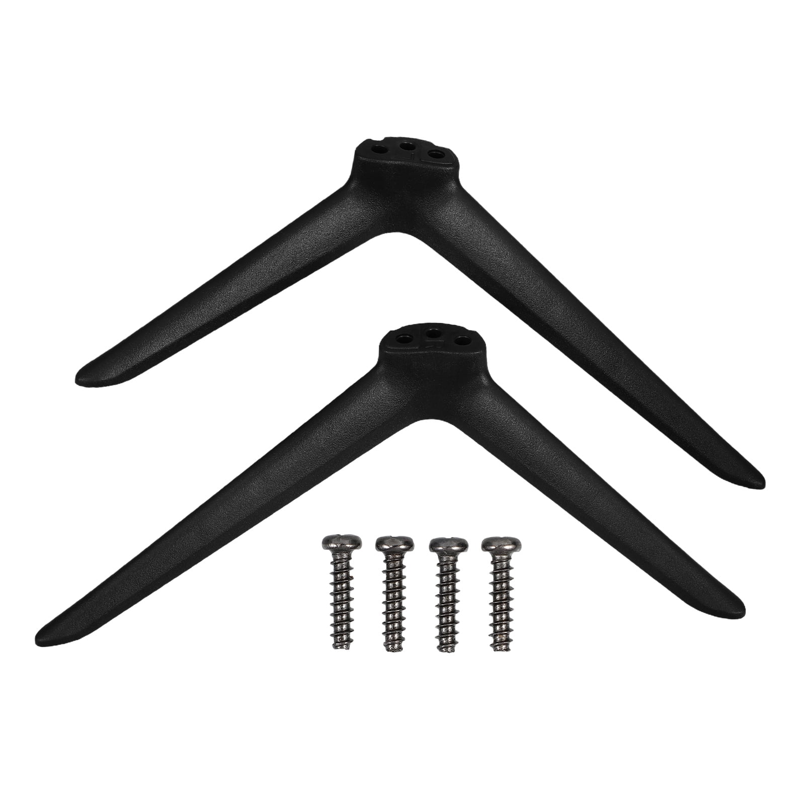 Raindrops 1 Pair Universal TV Stand Base Legs for Tabletop TVs Double ...