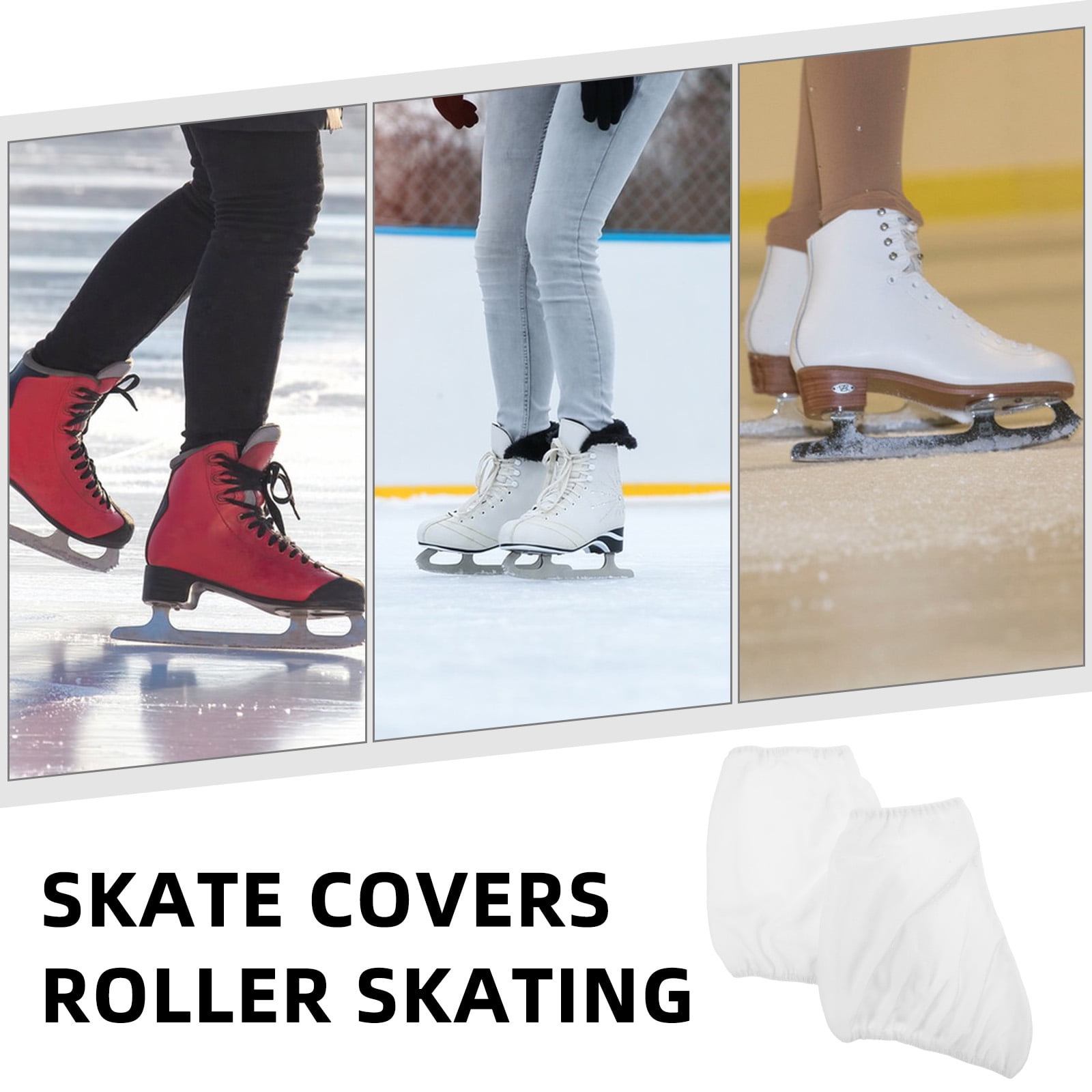 Raindrops 1 Pair Wear-Resistant Skates Covers For Figure Skating And ...