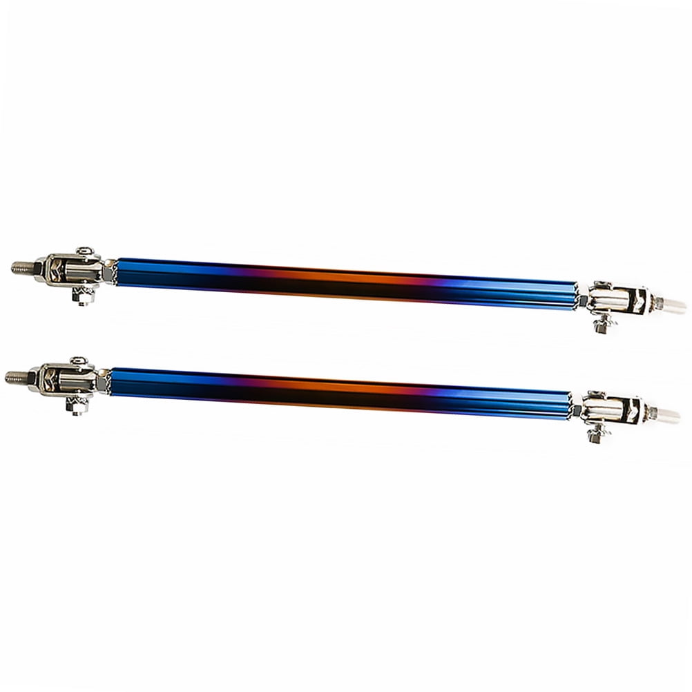 Raindrops 1 Pair of 18cm Front Rear Pull Rod Universal Bumper Lip ...