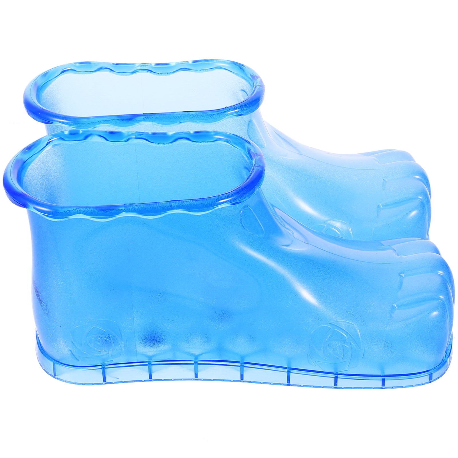 Raindrops 1 Pair of Foot Soaker Shoes Foot Bathing Shoes Multi-function ...