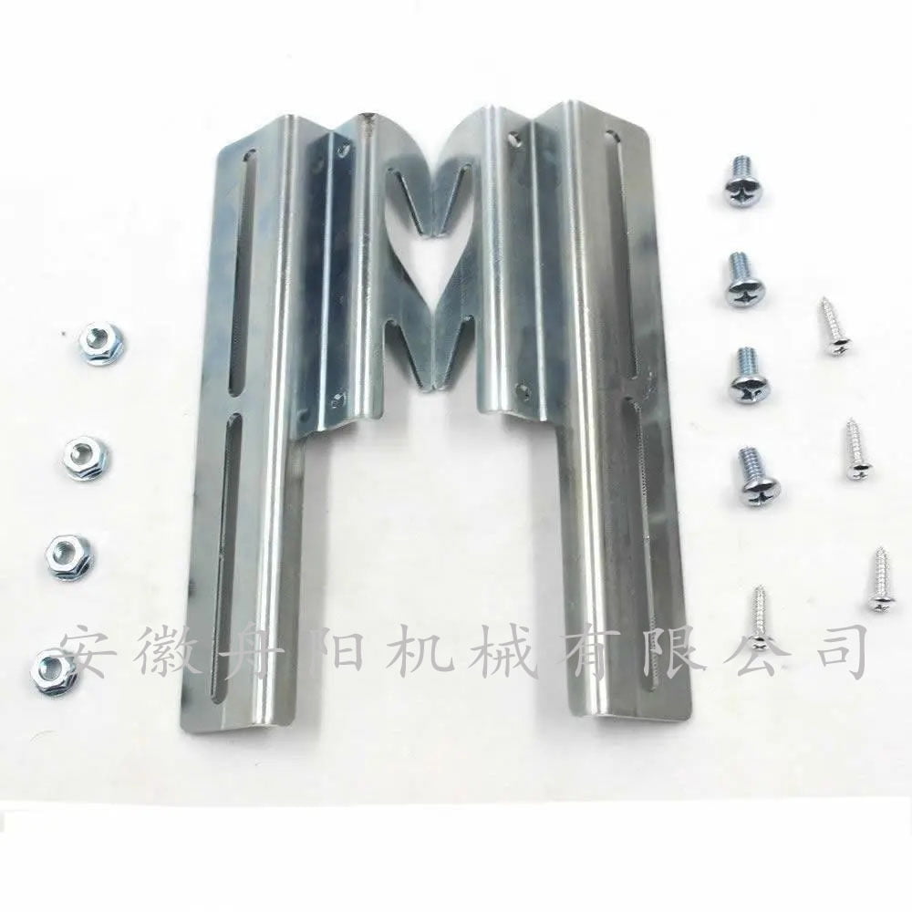 HONMEET Bed Frame Attachment Hook Set Stainless Steel 1 Pair 7.3x2.6x0 ...