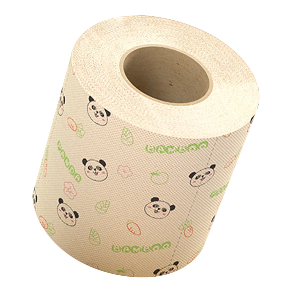 Raindrops 1 Roll Of Decorative Panda Toilet Paper Roll Natural Toilet ...