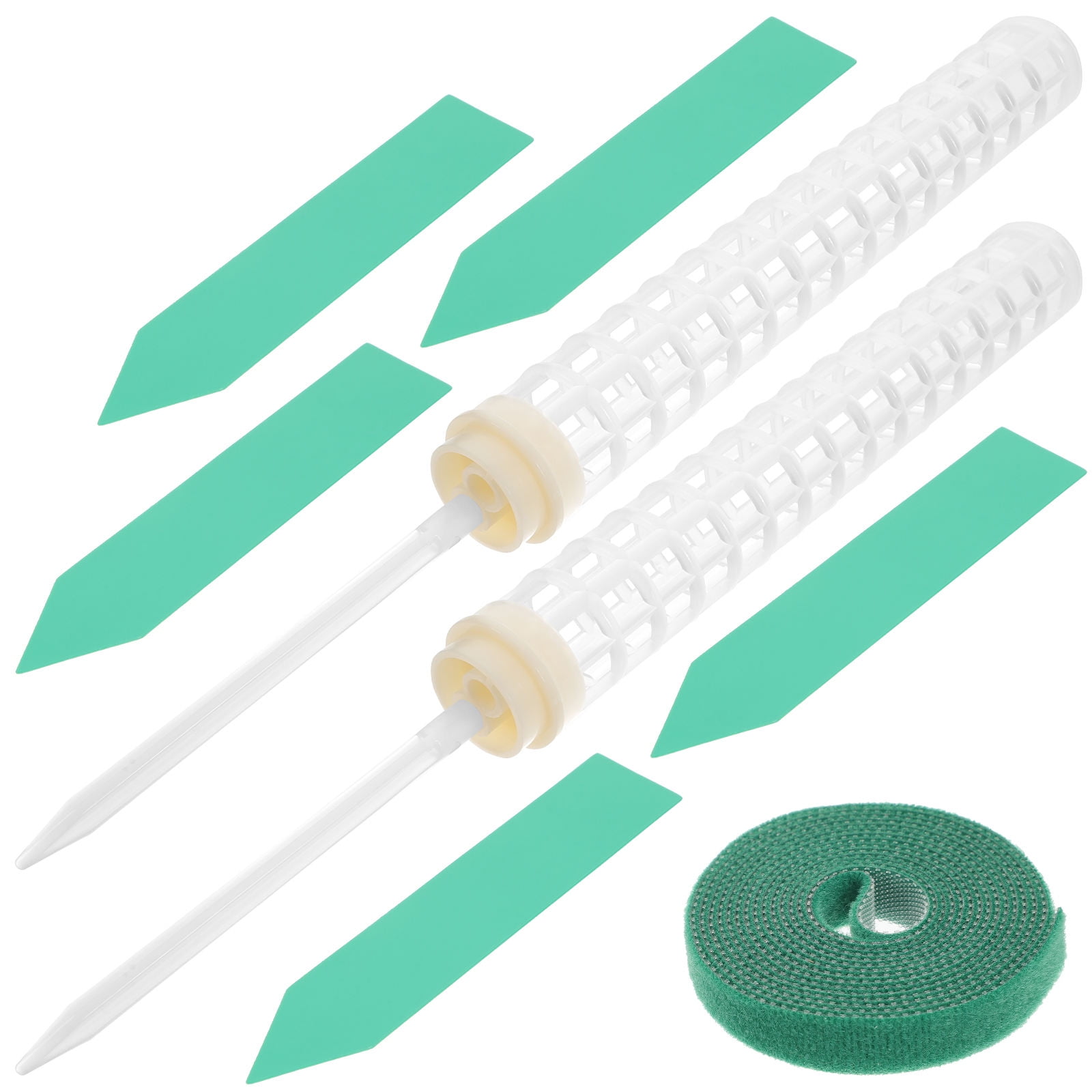 Raindrops 1 Roll Garden Tie and 2Pcs Moss Poles for Climbing Plants ...