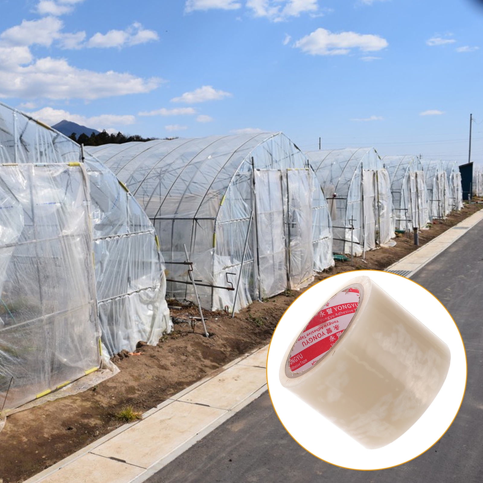 Raindrops 1 Roll Greenhouse Repair Tape Waterproof Repair Tape Awning ...