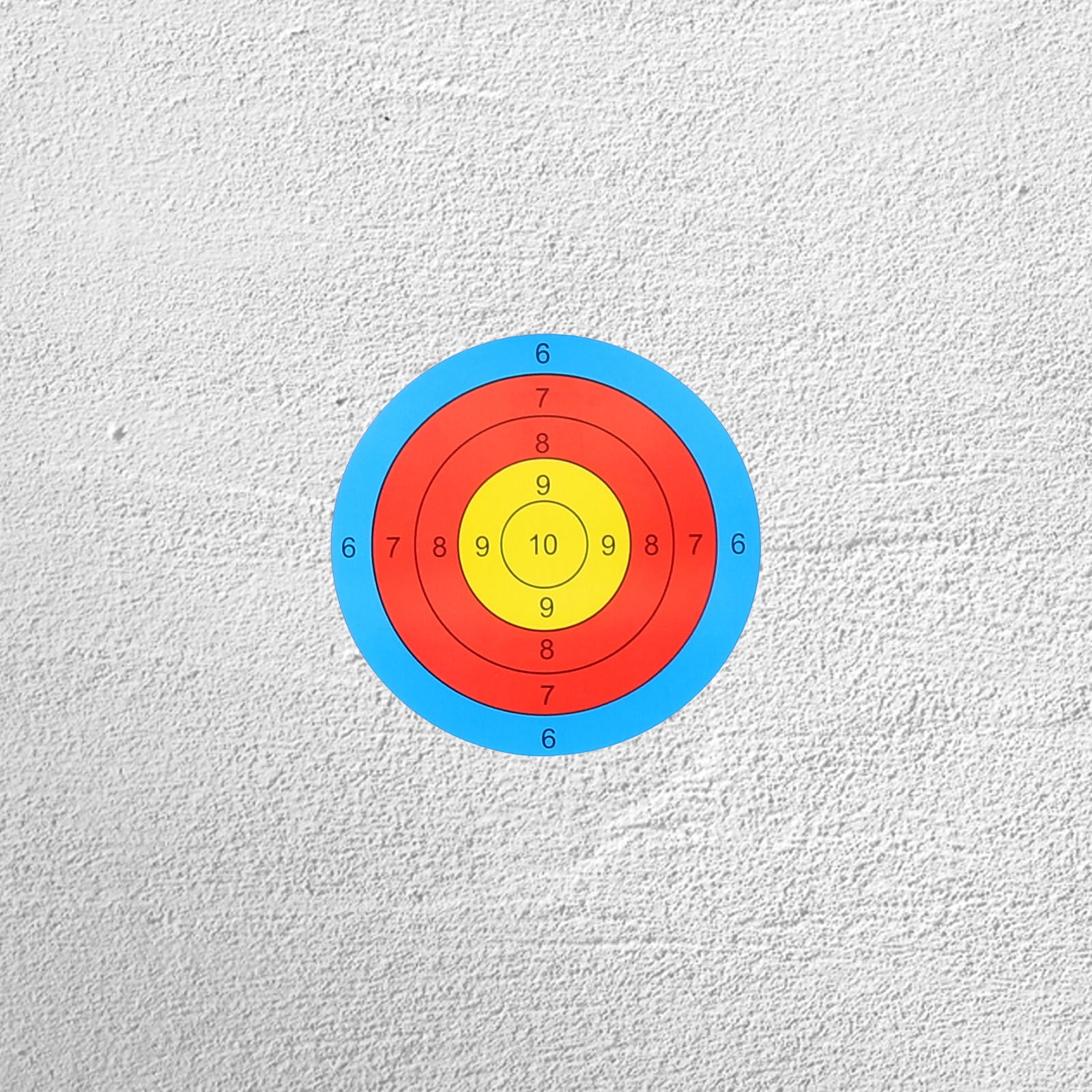 Raindrops 1 Roll Of Fluorescent Shooting Target Stickers 76mm Indoor ...