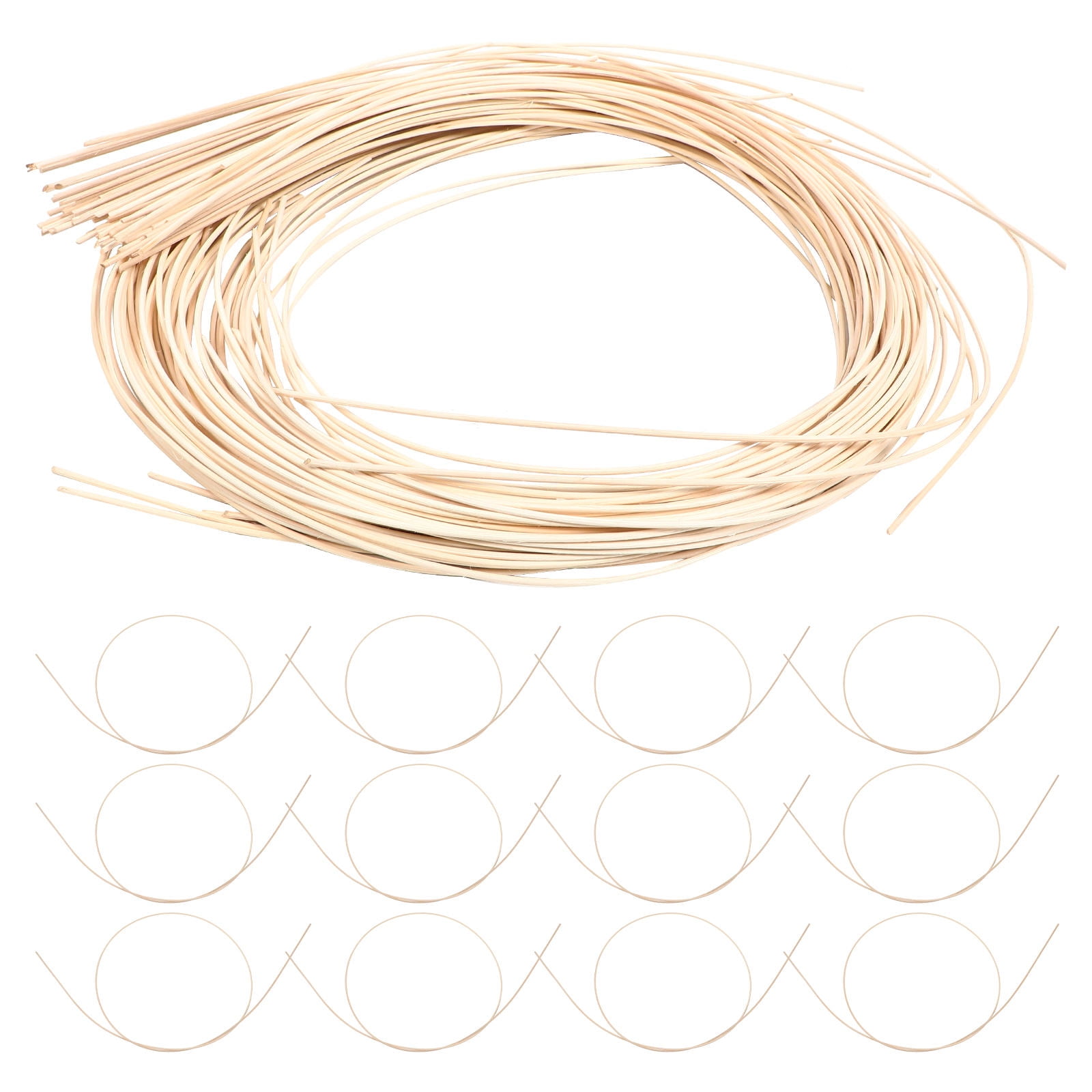 Raindrops 1 Roll Rattan Strips for Weaving 3.0mm Diameter 33x33x5cm ...