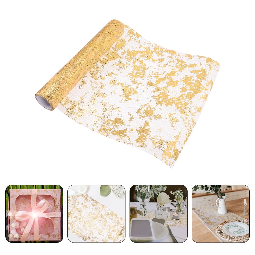 Raindrops 1 Roll Table Runner Tulle Table Runner Wedding Table Decors ...