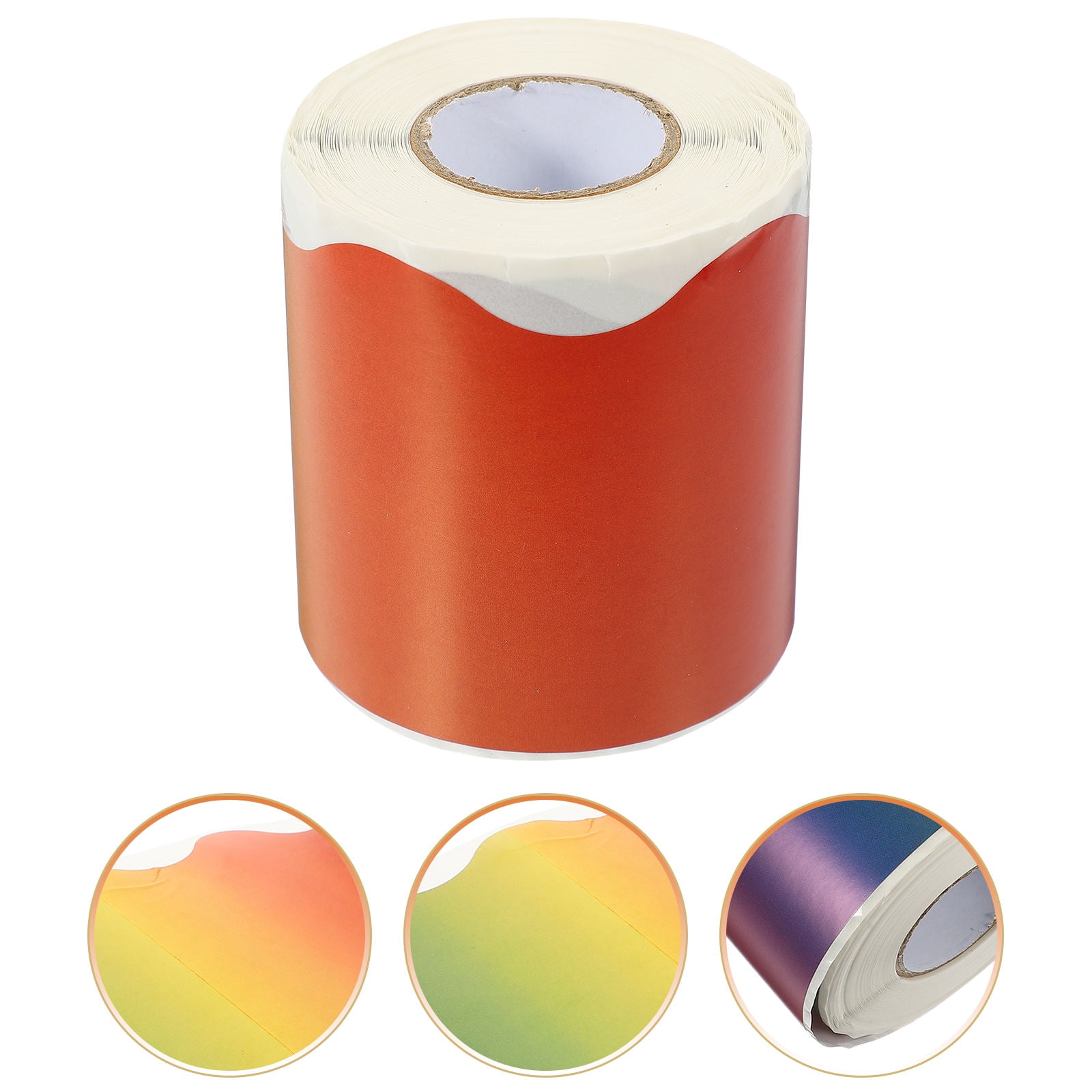 Raindrops border decoration Bulletin Board Border Sticker Gradient ...