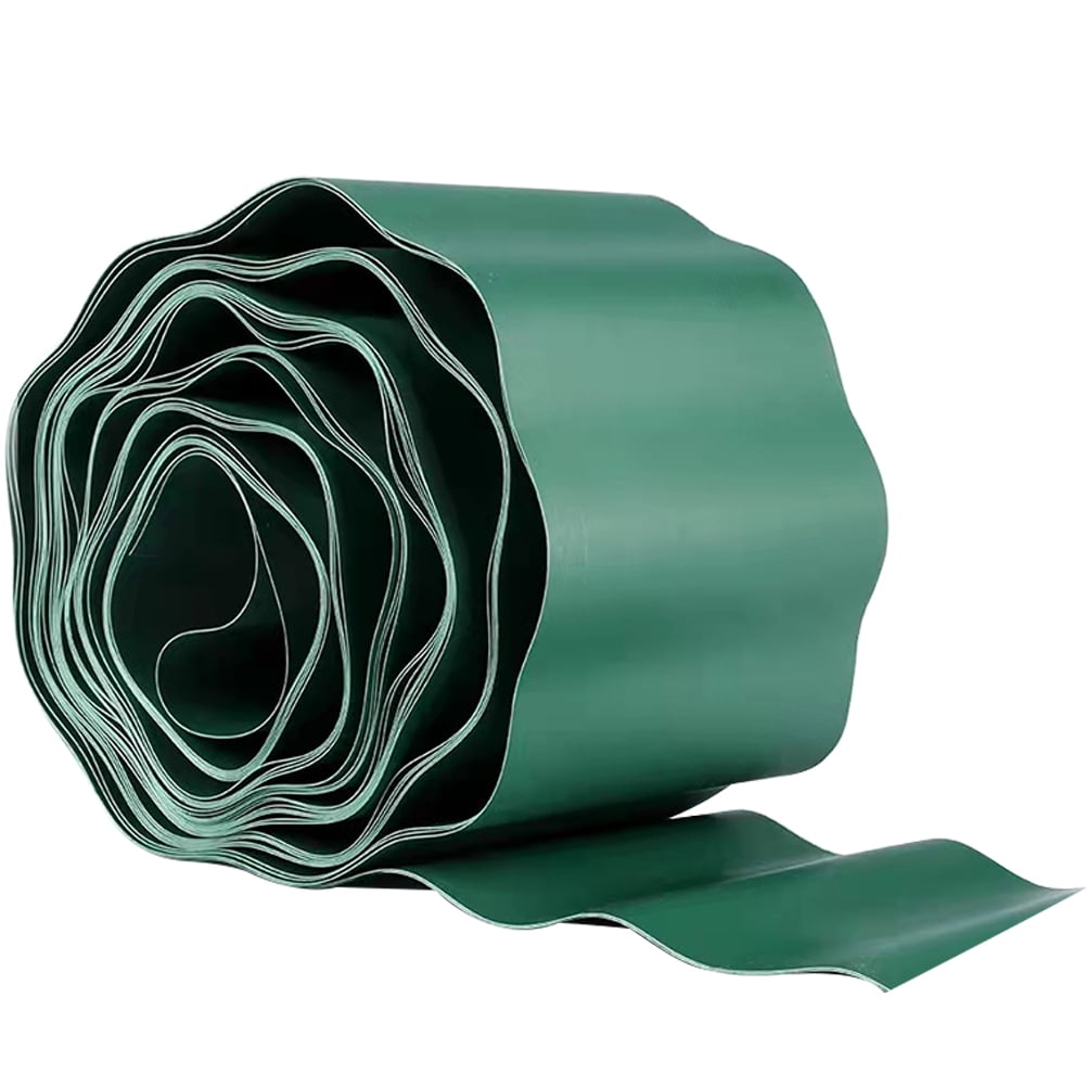 Raindrops 1 Roll of Garden Edging Border Fence Plastic Lawn Creative ...