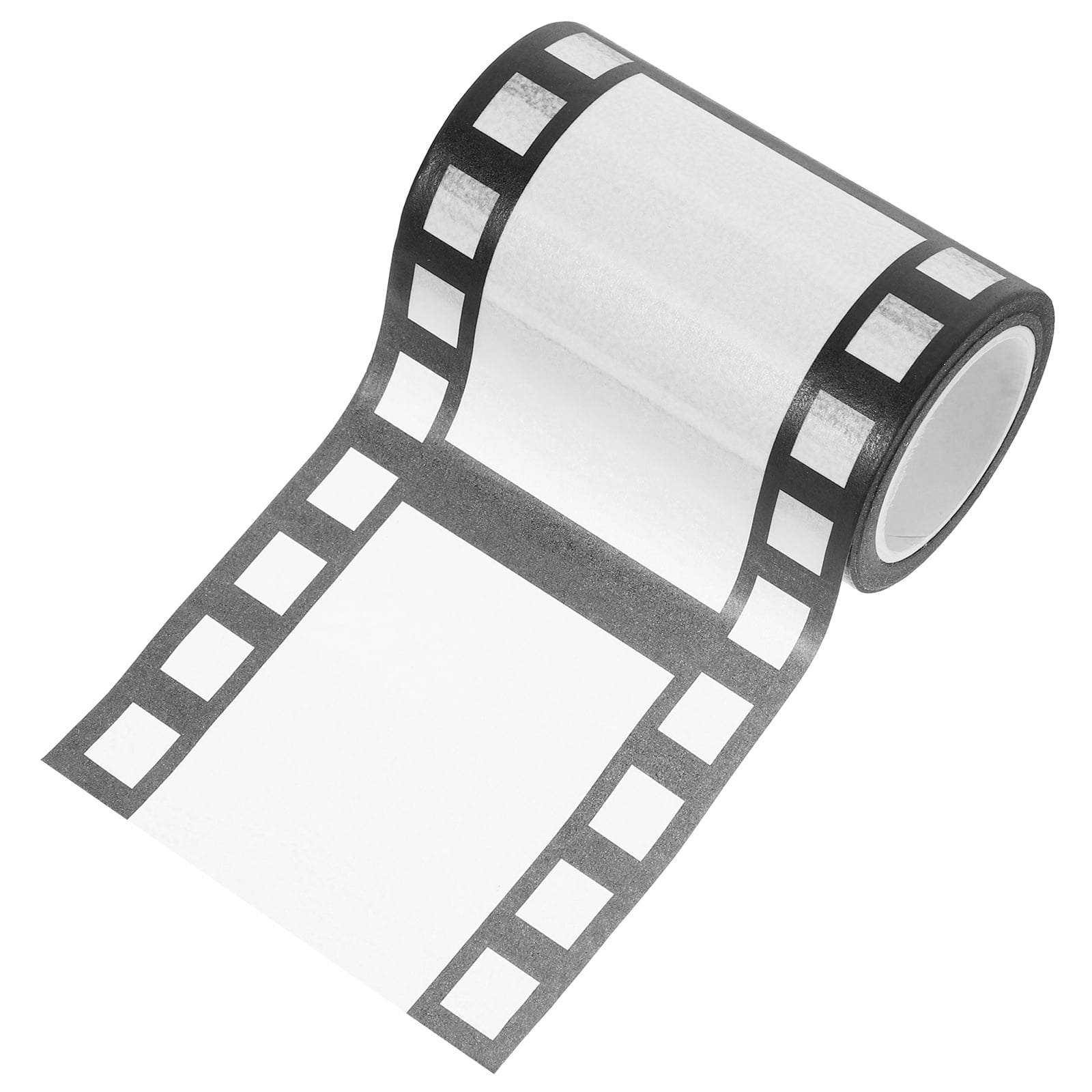 HONMEET Paper Tape Stickers Black 1 Roll 2.95X1.77X1.77In - Walmart.com