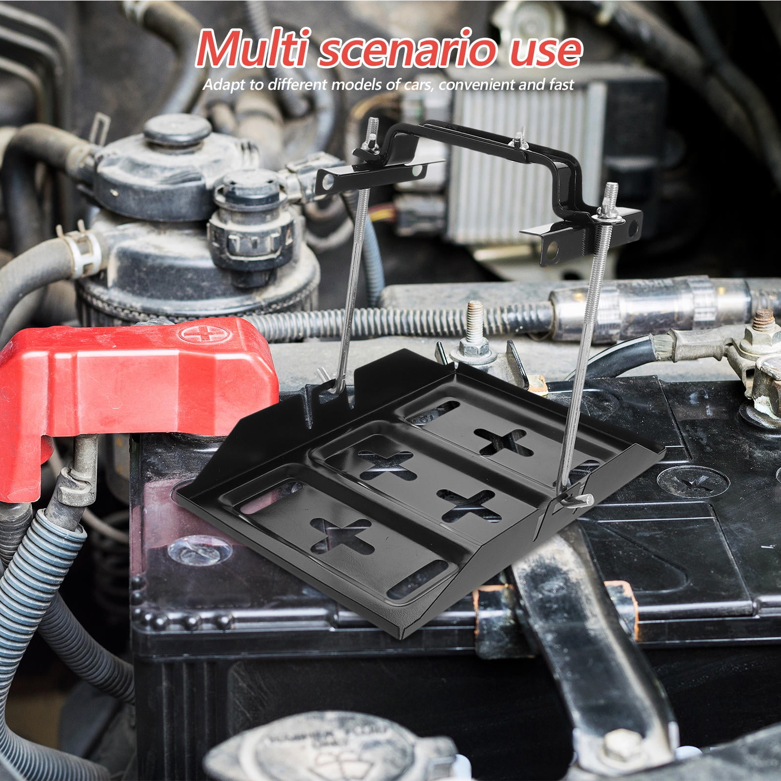 Raindrops MLINS 1 Set Universal Metal Battery Tray with Adjustable ...