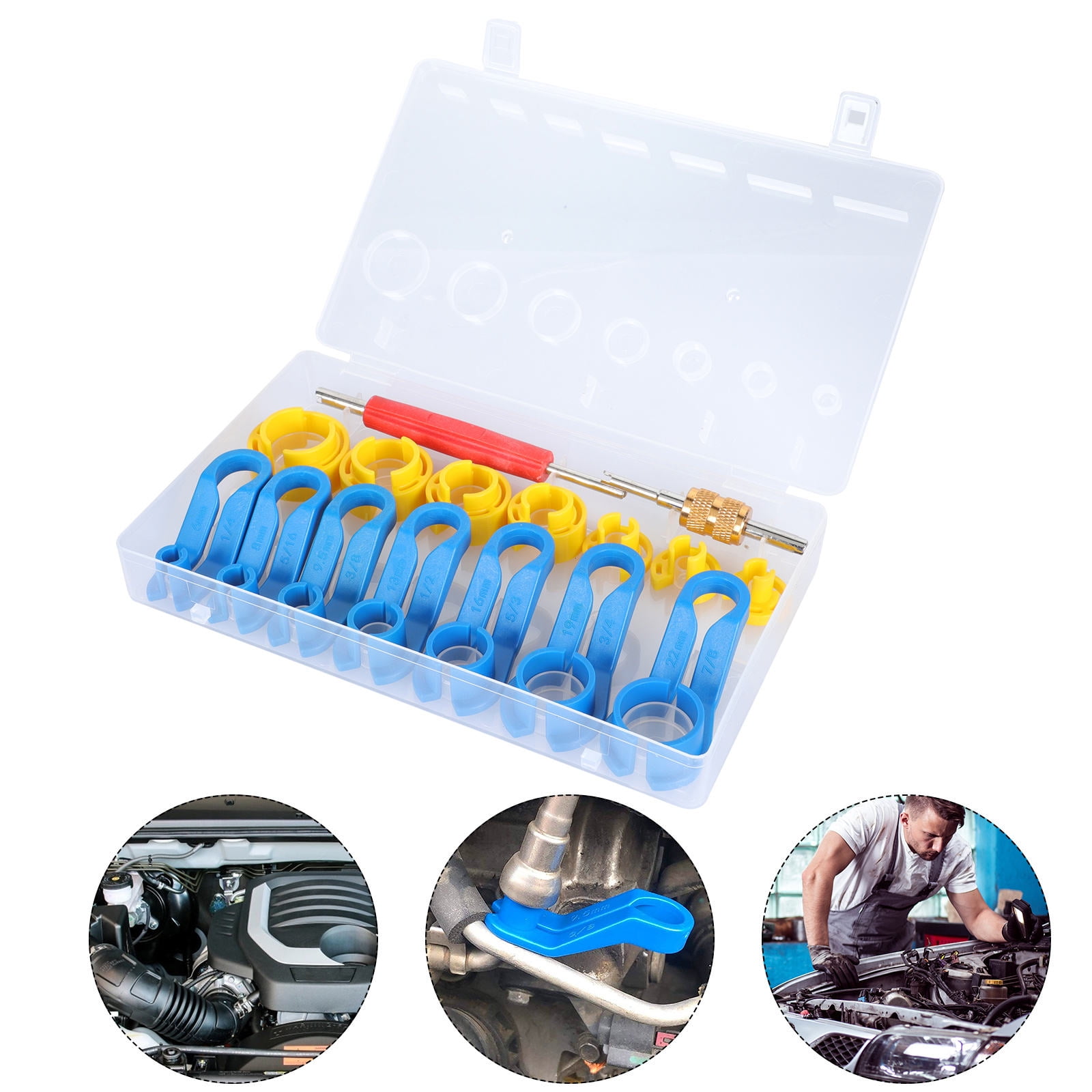 Raindrops 1 Set Air Conditioning Line Repair Tools for AC Cooling Lines ...