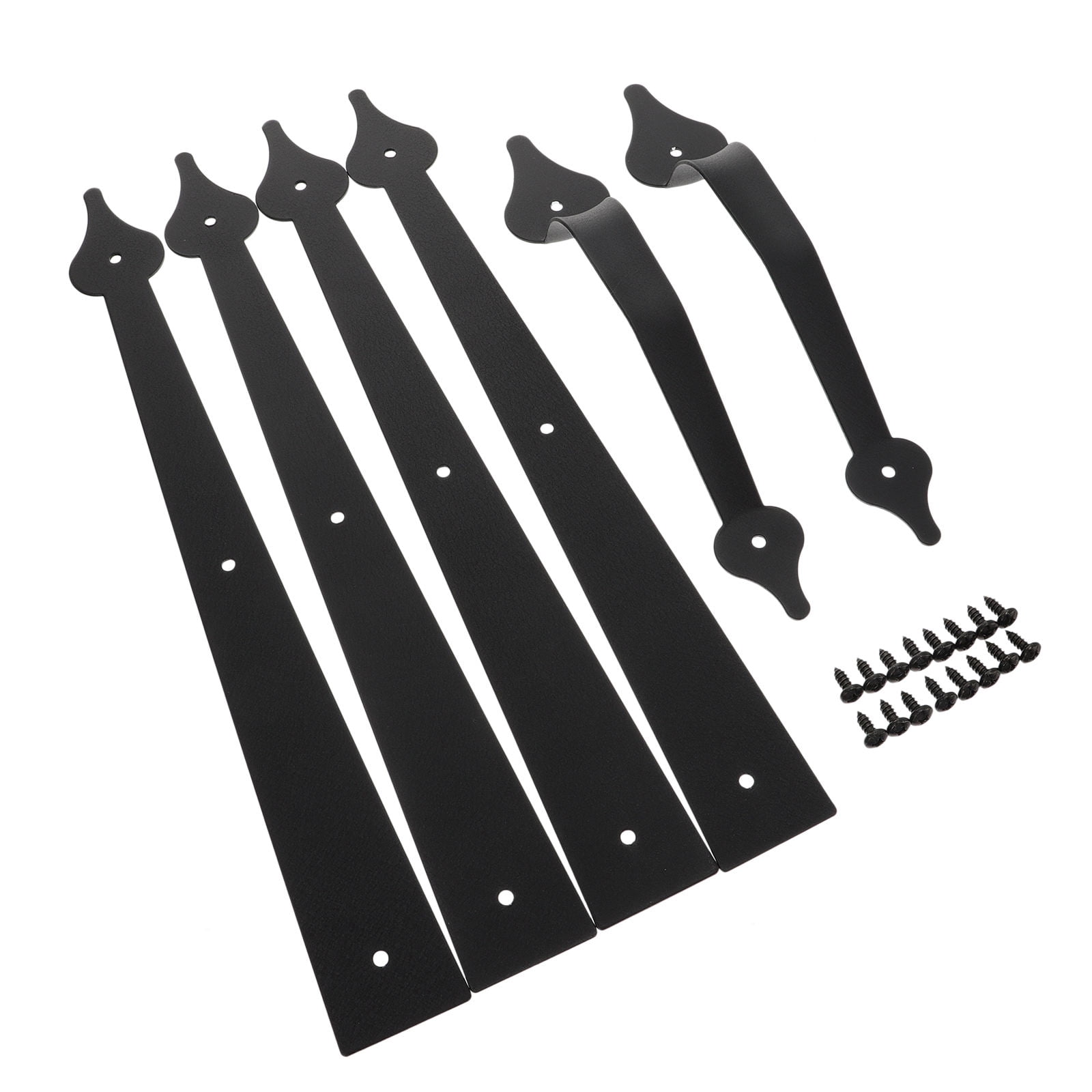 Raindrops 1 Set American Barn Door Decorative Strip Garage Door Hinge ...