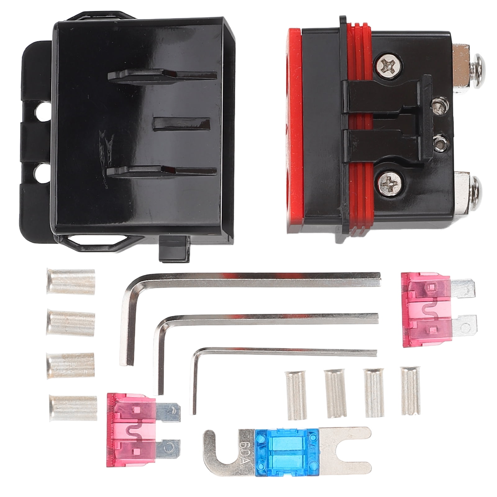 Raindrops 1 Set of Automotive Audio Fuse Holder Amplifier Fuse Holder ...