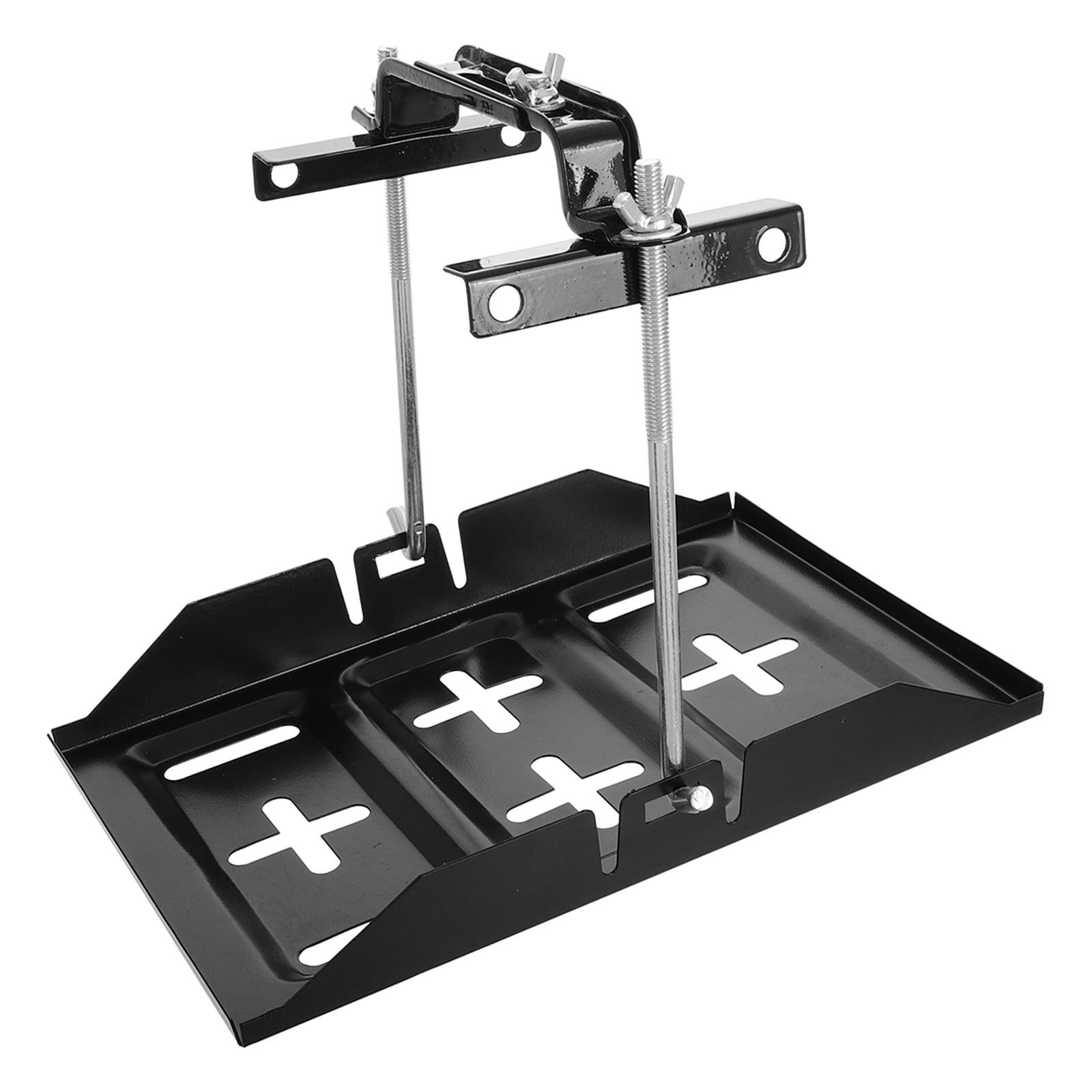 Raindrops 1 Set Battery Tray Clamp Marine Battery Tray Universal Metal ...