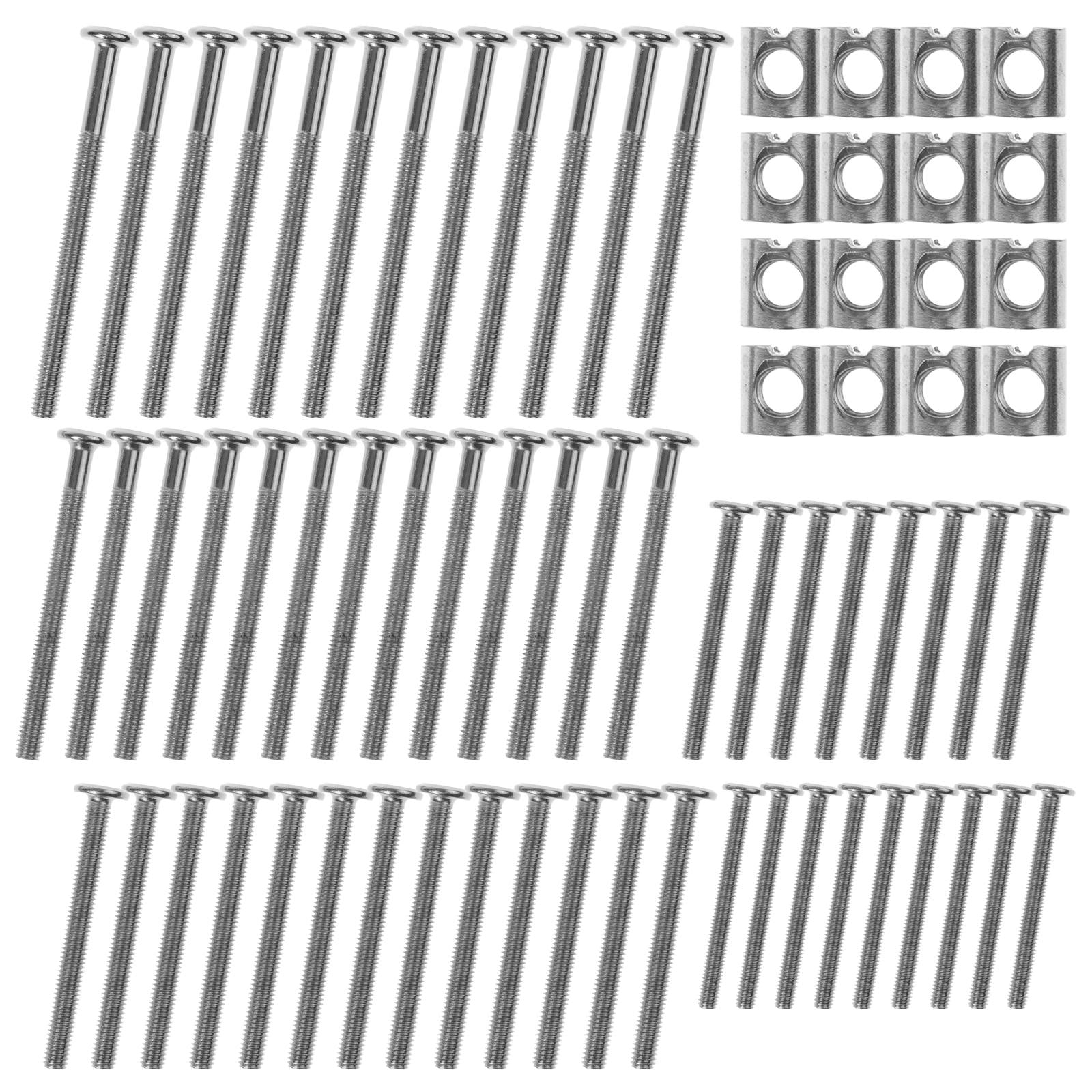 Raindrops 1 Set Bolts Nuts Assortment Kit Crib Screws Replacement Crib ...