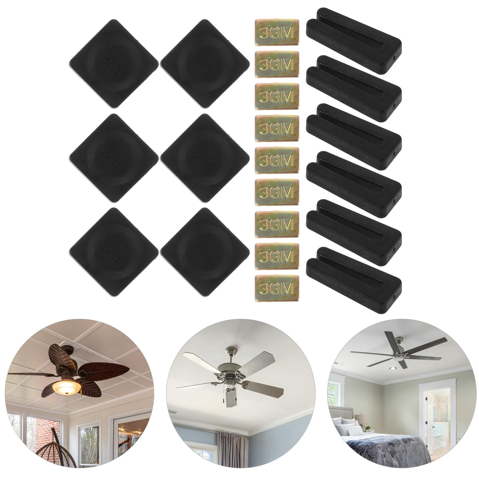 Raindrops 1 Set Ceiling Fan Balancing Kit Fan Balancing Kit Fan Balance ...