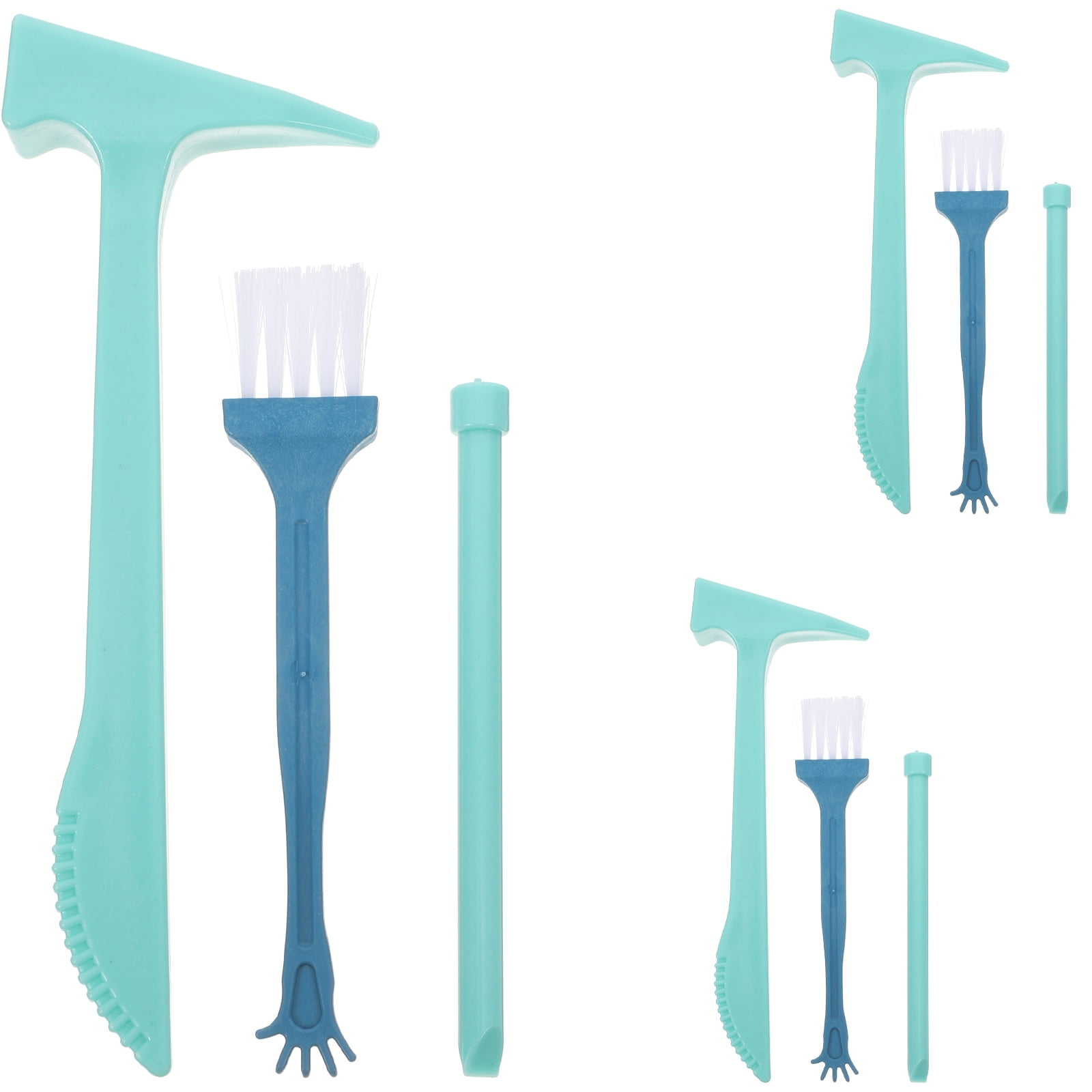 Raindrops 1 Set Digging Hammer Chisel Brush Archaeological Excavation ...