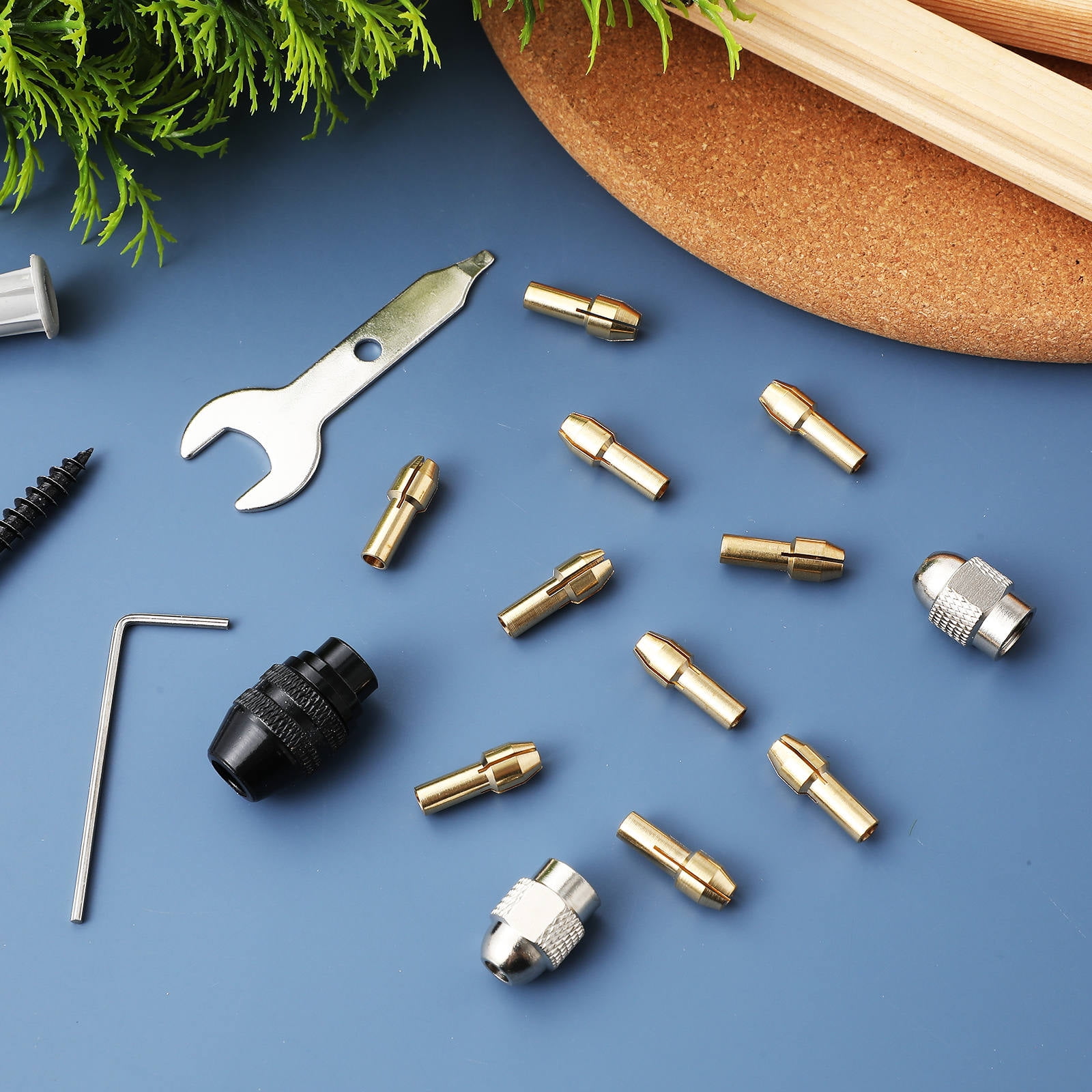 Raindrops 1 Set Drill Collet Die Chuck Electric Drill Collet Twist ...