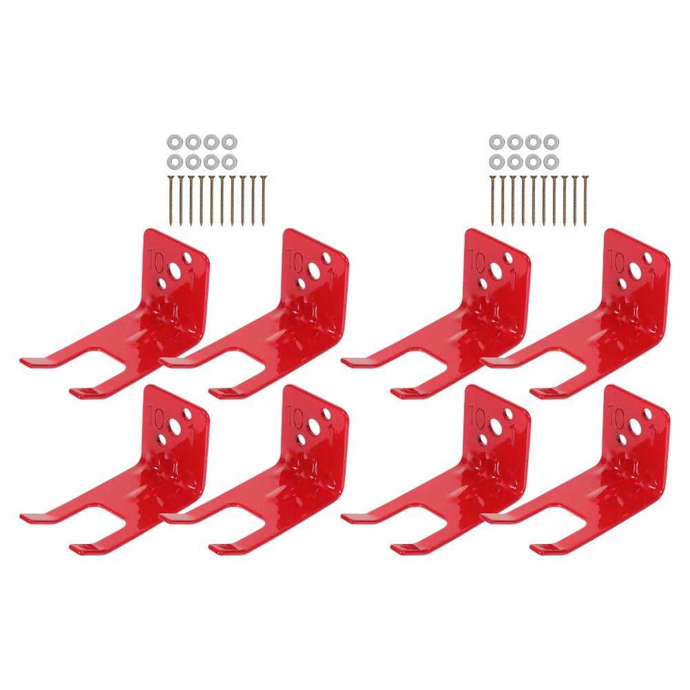 Raindrops 1 Set Fire Extinguisher Bracket Wall Hanging Single Hook Fire ...