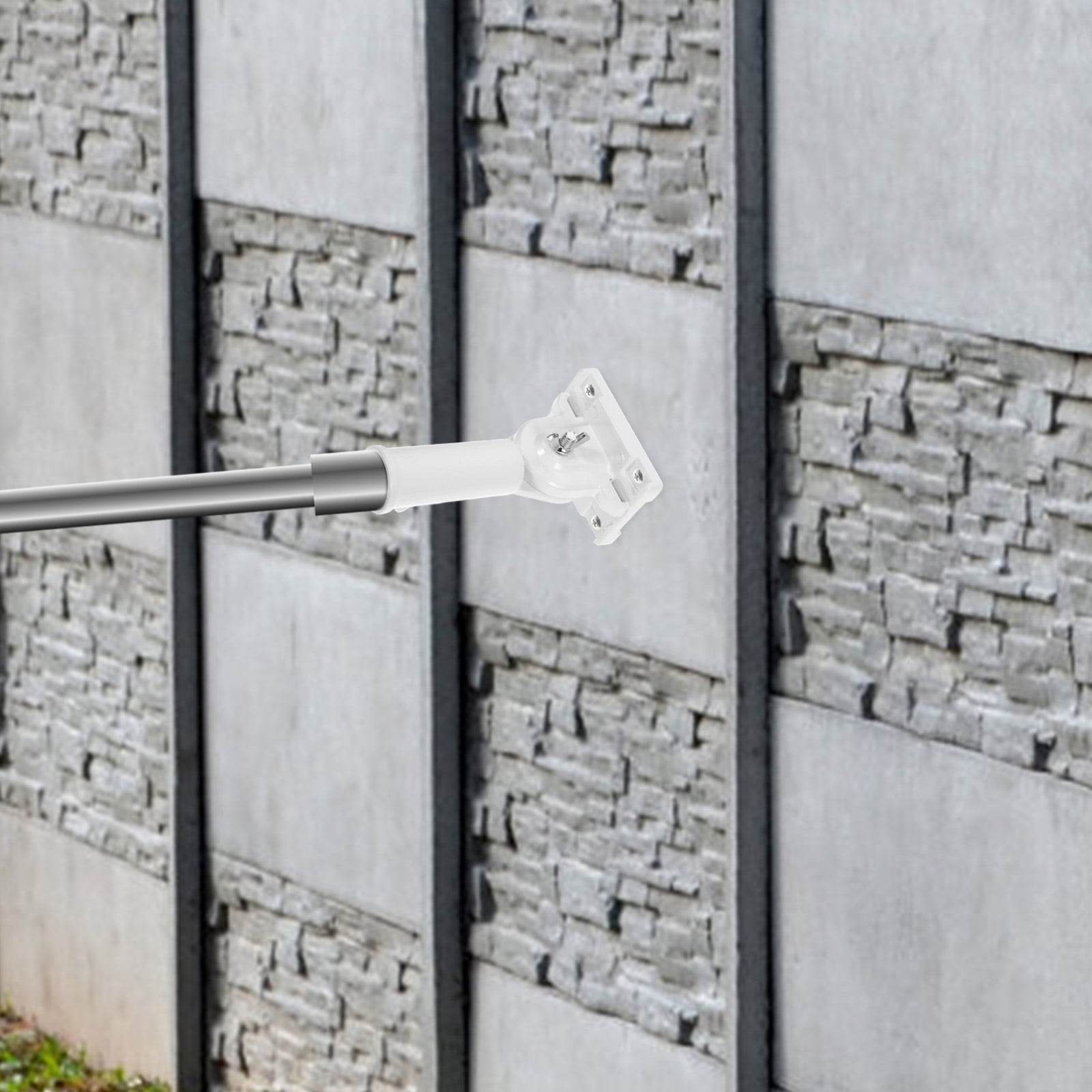 Raindrops 1 Set of Flagpole Base Stand Outdoor Walls Flagpole Stand ...