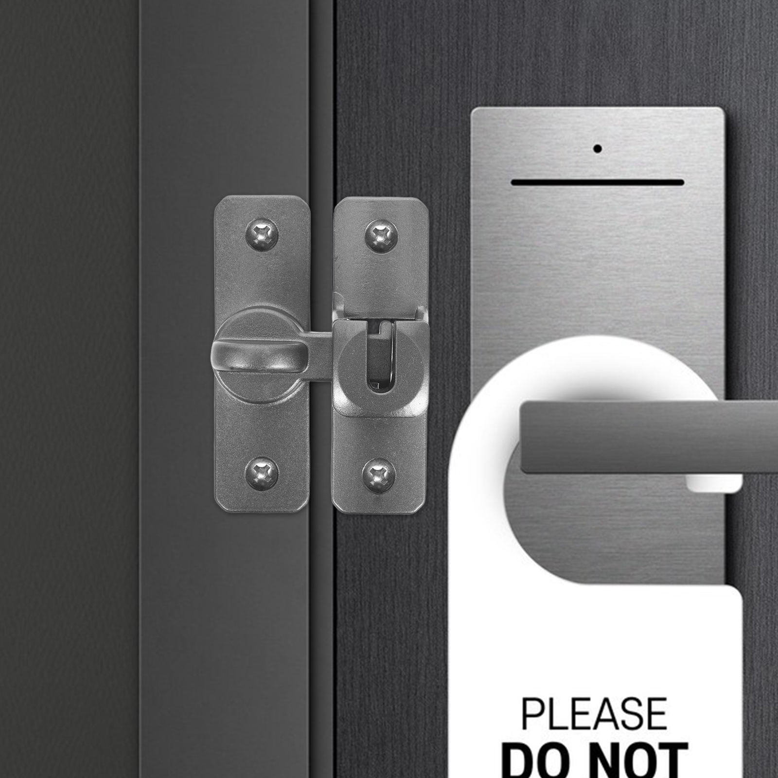 Raindrops 1 Set Flip Door Latch 90 Degree Heavy Duty Bar Gate Latches ...