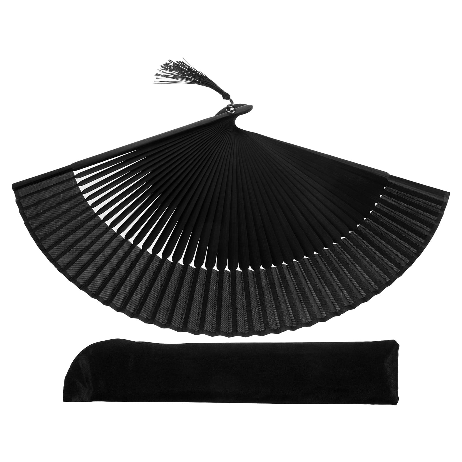 Raindrops 1 Set Folding Fan and Bag Chinese Style Hand Held Fan ...
