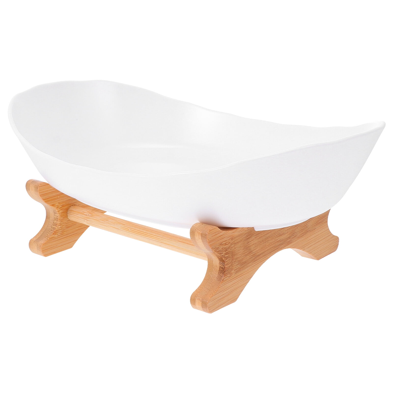 Raindrops Dried Fruit Sorting Plate Decorative Plate Plastic White 1 ...