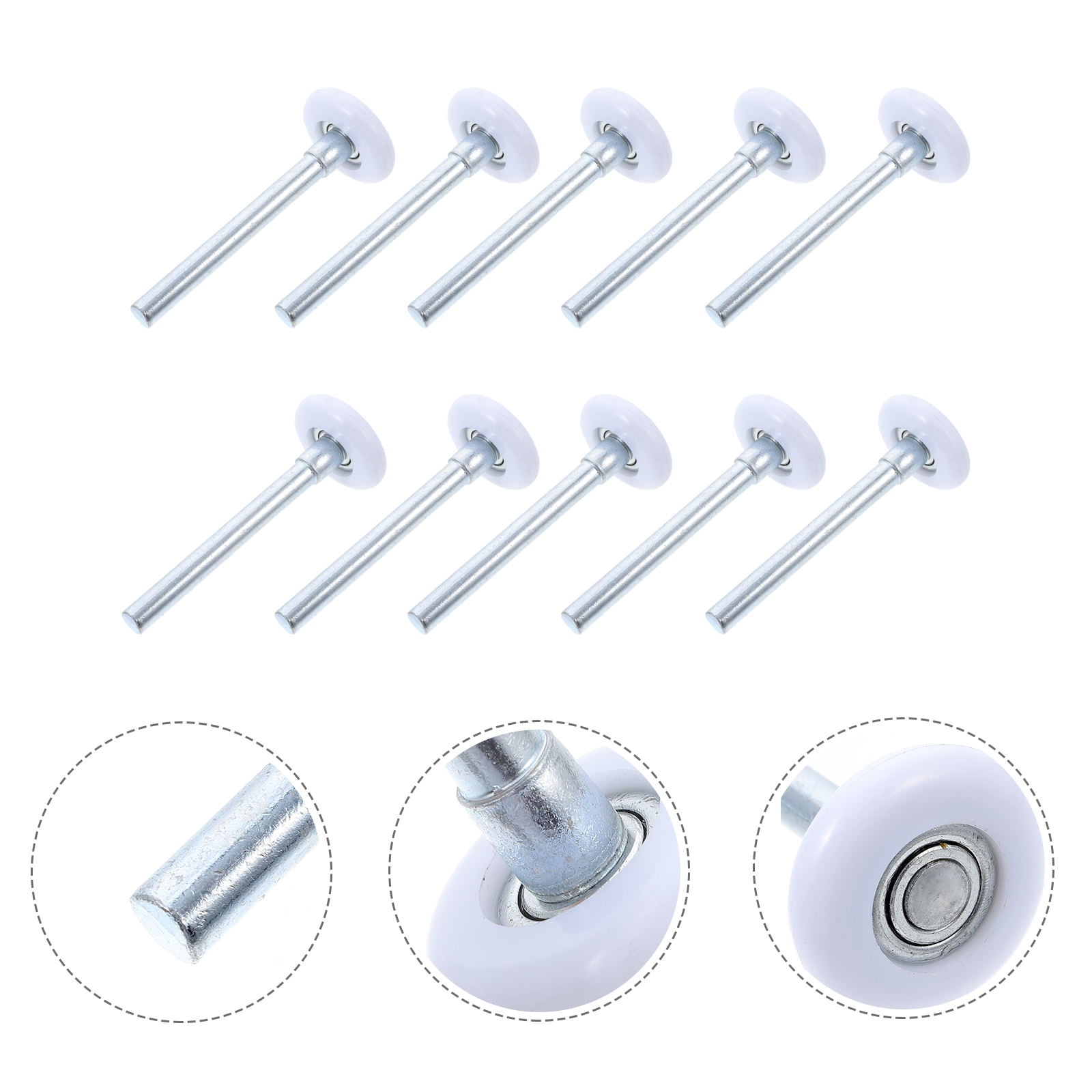 Raindrops 1 Set Garage Door Rollers for Fence Doors with Durable Use ...
