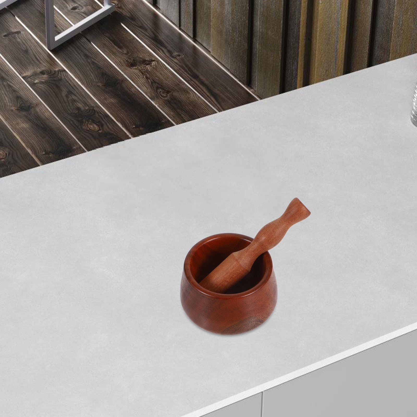 Raindrops 1 Set Garlic Mashing Bowl And Pestle Manual Garlic Spice ...