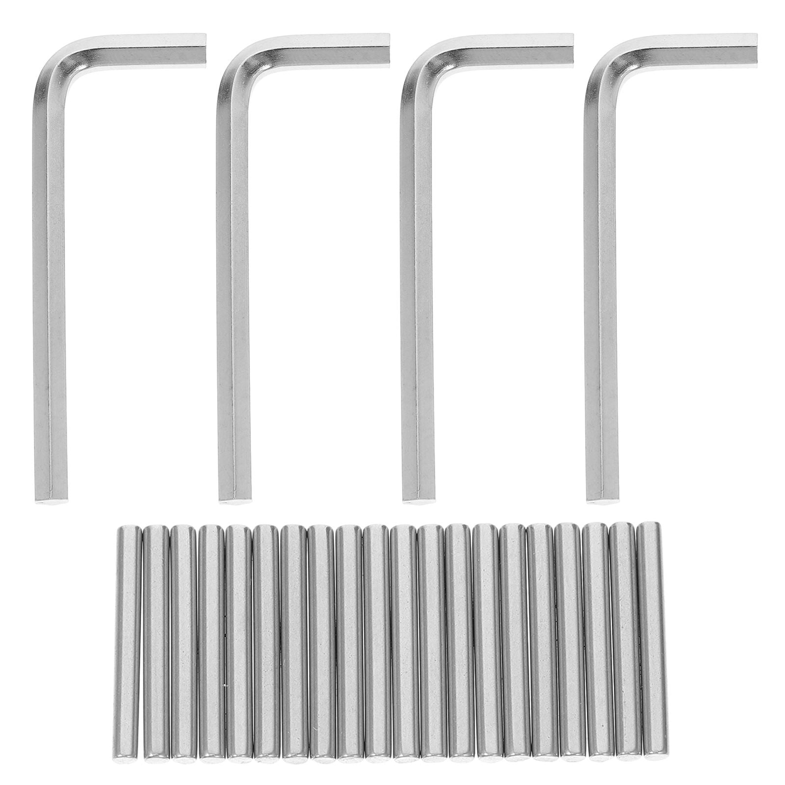 Raindrops 1 Set Heavy-Duty Stainless Steel Shelf Support Kit Hex Key ...