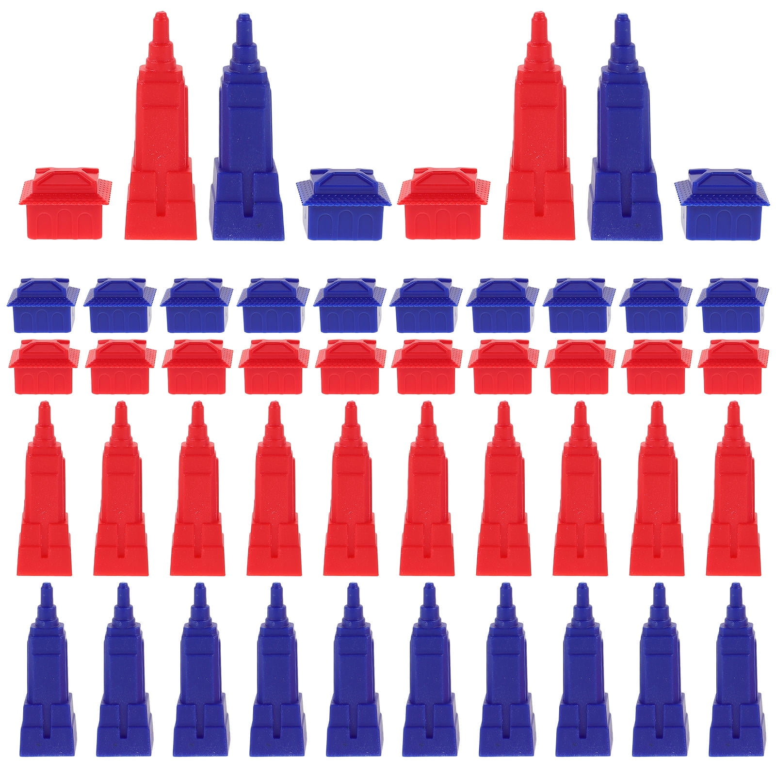 Raindrops 1 Set House Replacement Game Pieces And Hotel Replacement ...