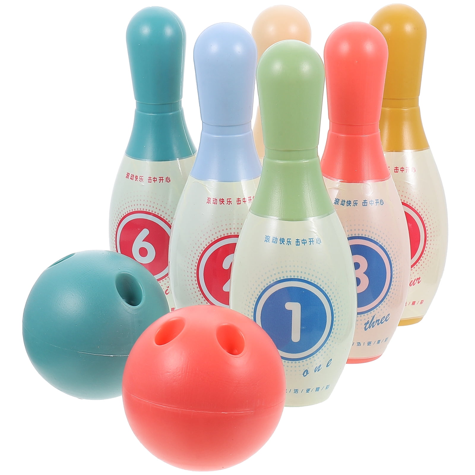 Raindrops 1 Set Indoor Bowling Toy Kids Indoor Game Kit Children ...