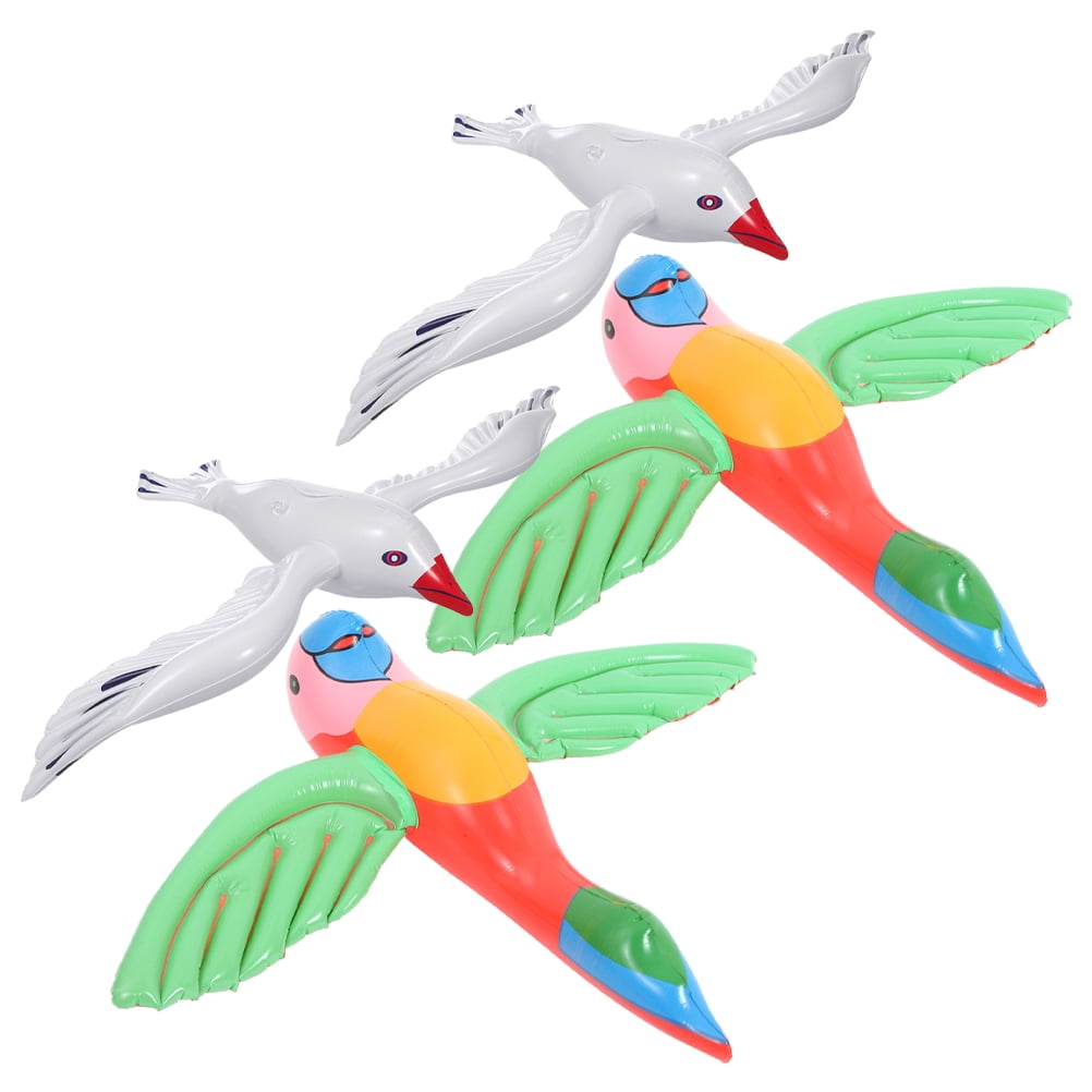 Raindrops 1 Set Inflatable Birds Decorations Birthday Balloons Parrot ...