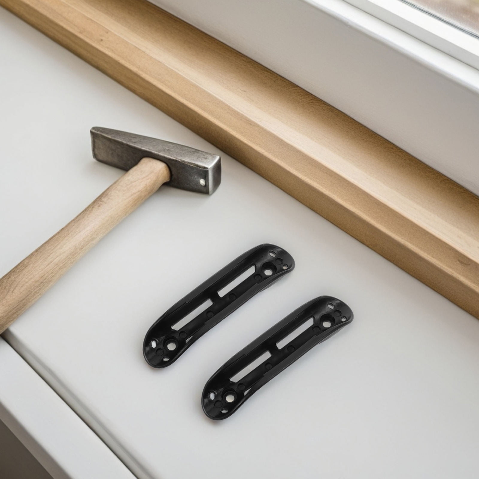 Raindrops 1 Set Kayak Paddle Holder Clips Plastic Paddle Fixed Clip for ...