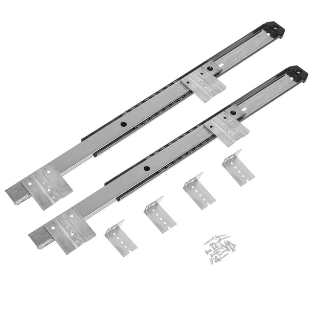 Raindrops 1 Set Keyboard Tray Slide Drawer Rail Cabinet Glide And Slide ...