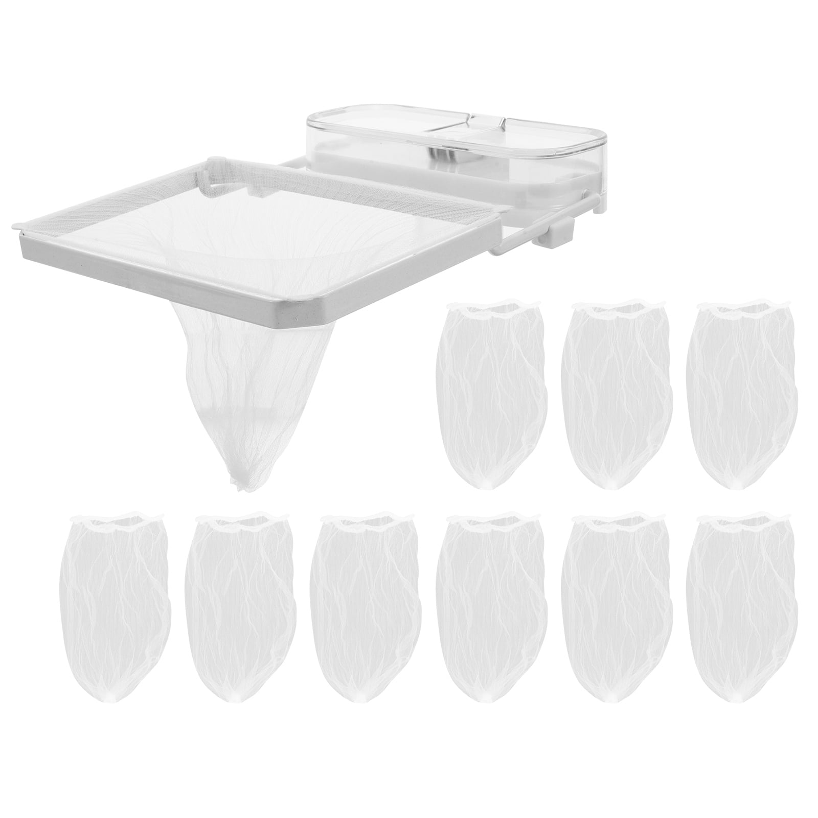 Raindrops 1 Set Kitchen Sink Filter Rack With Suction Cup For Food ...