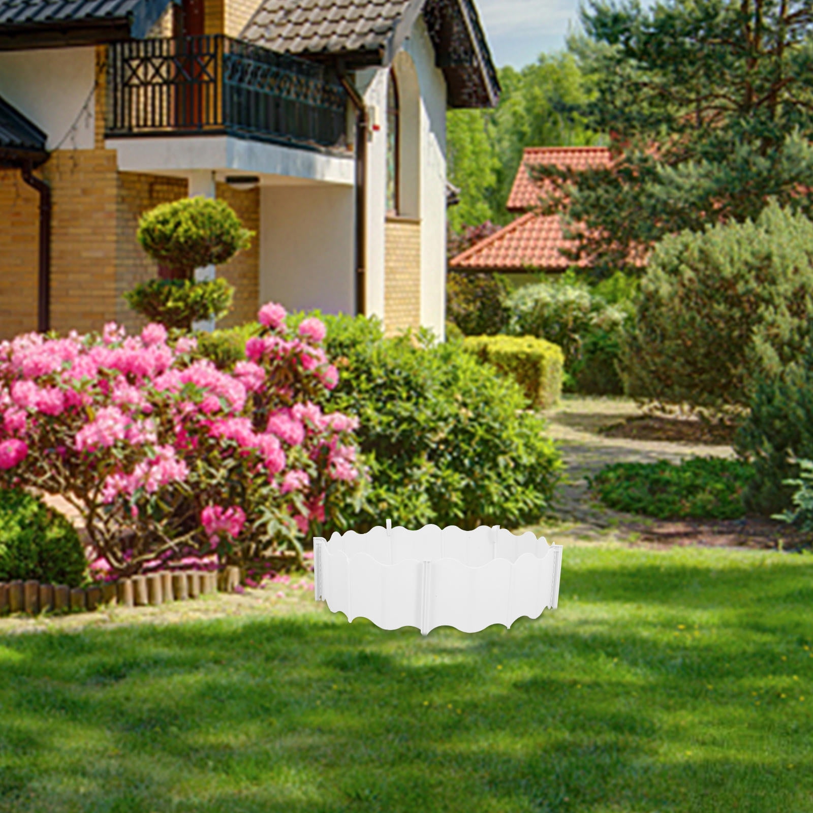 Raindrops 1 Set Of Landscaping Edging Border Garden Edging Fence Panels ...