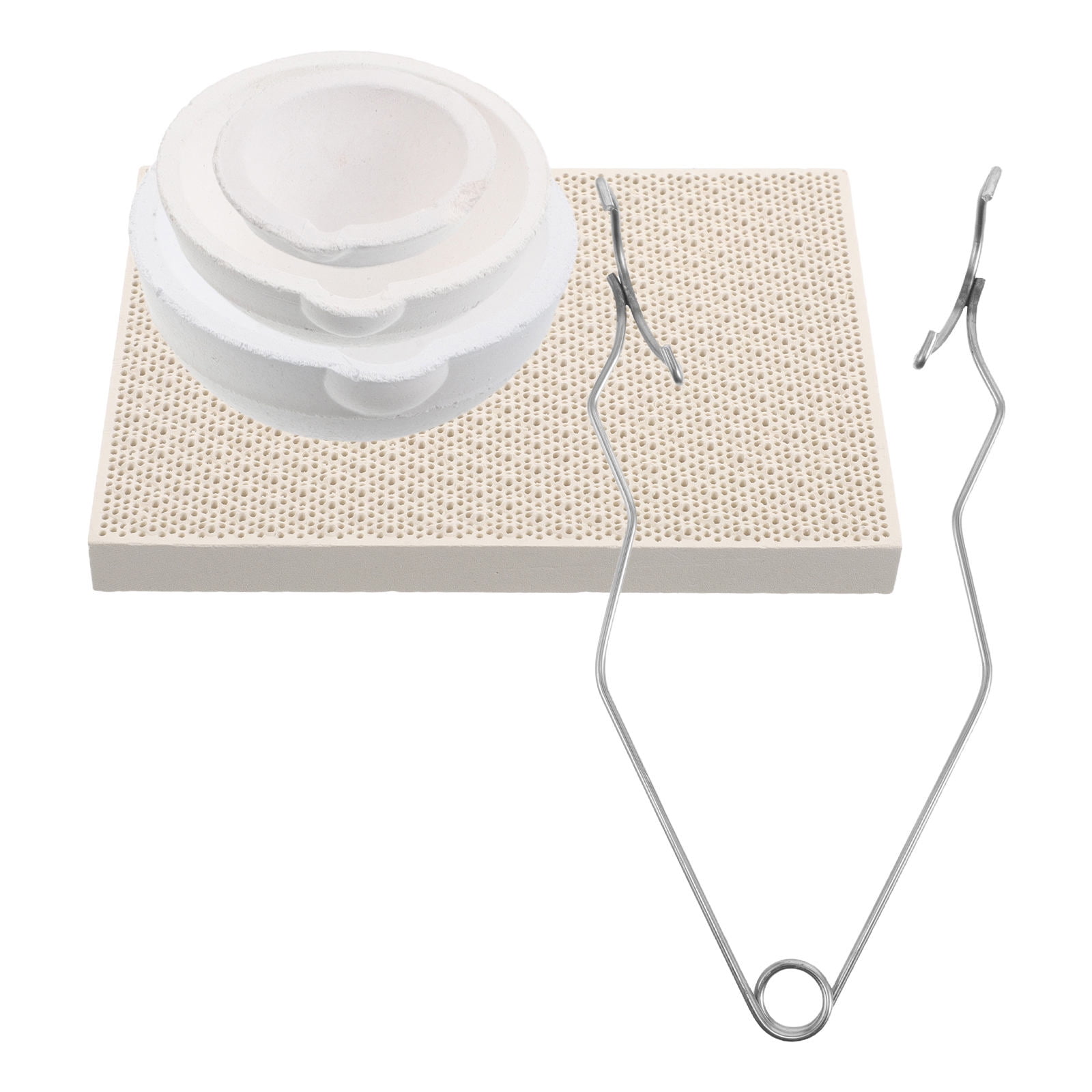 Raindrops 1 Set Melting Crucible Bowl Set with Small Ceramic Dish ...